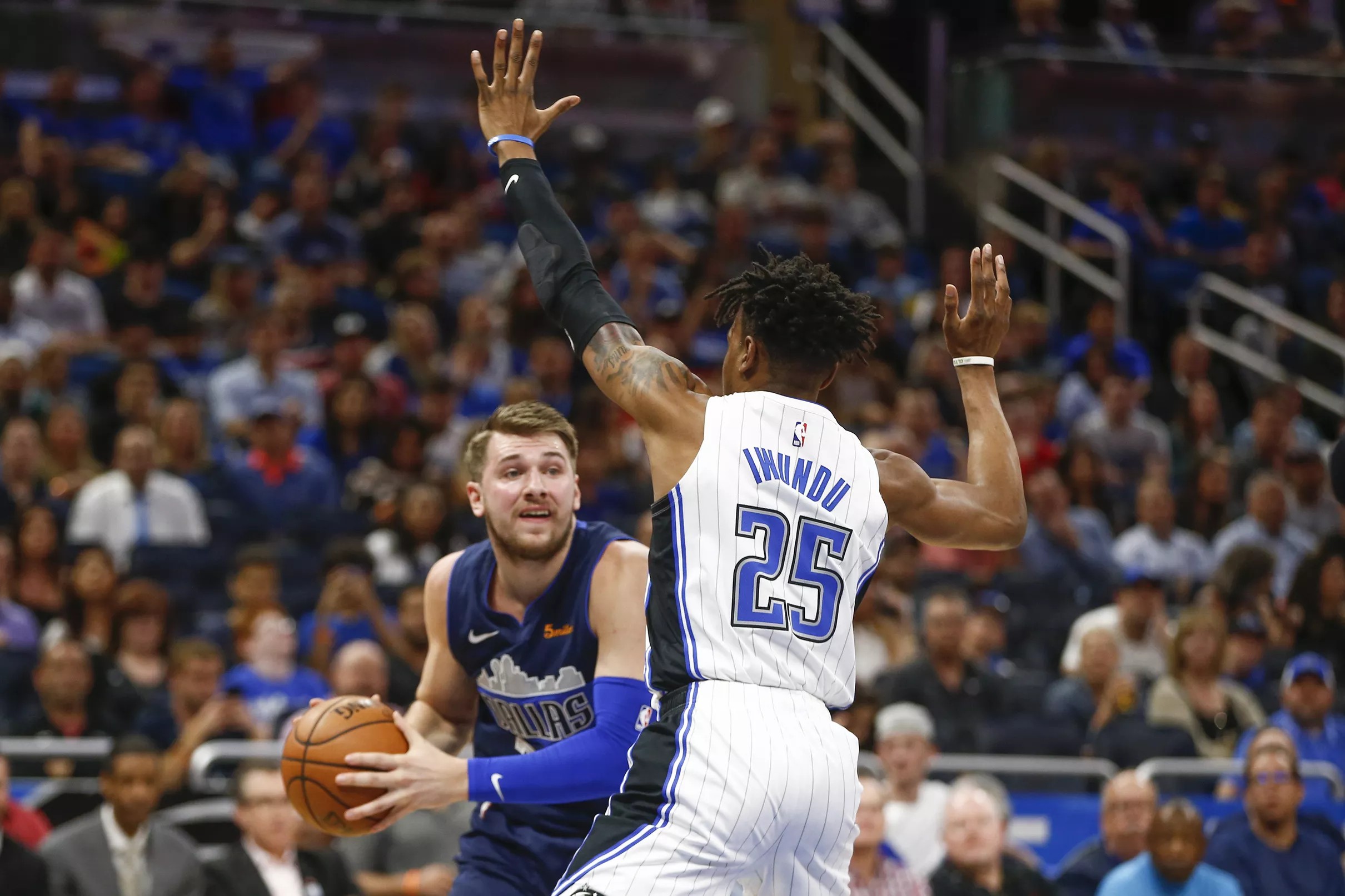 Wes Iwundu coming into his own for the Magic