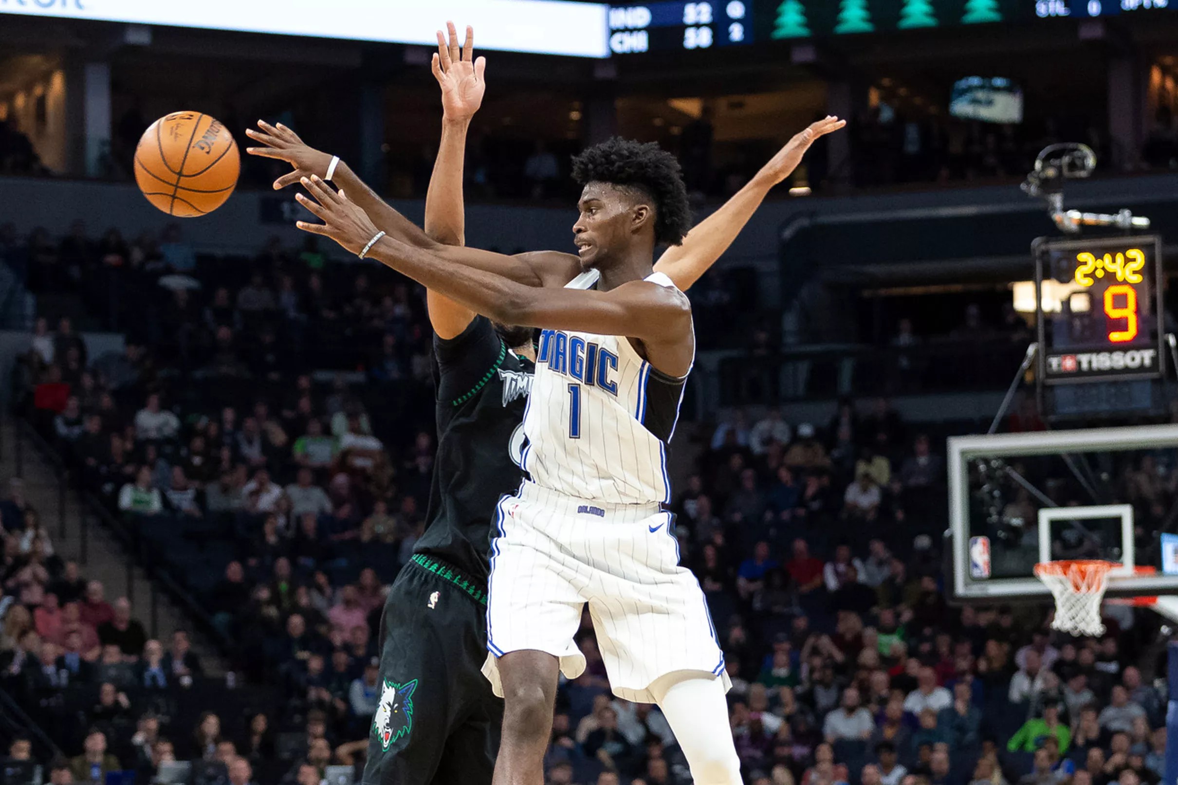 Jonathan Isaac has removed himself from the Magic offense in last two games