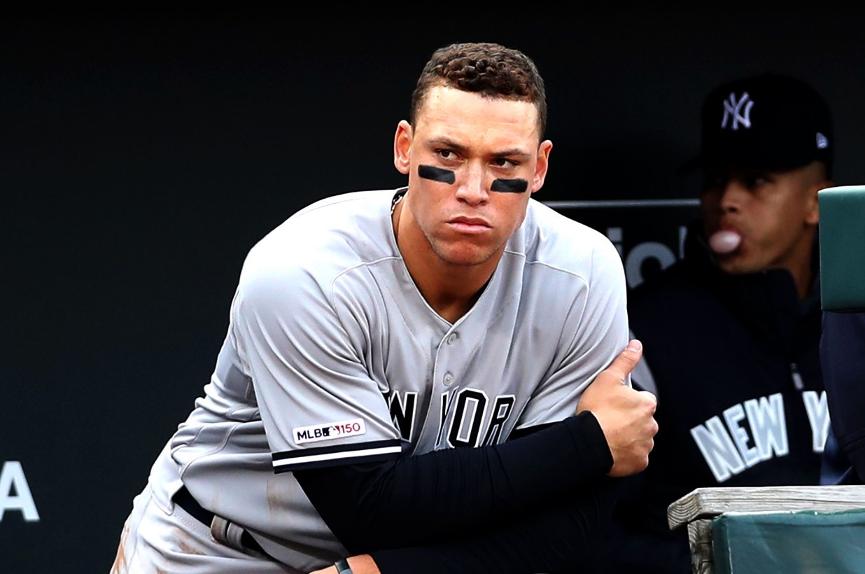 A day to forget for Aaron Judge