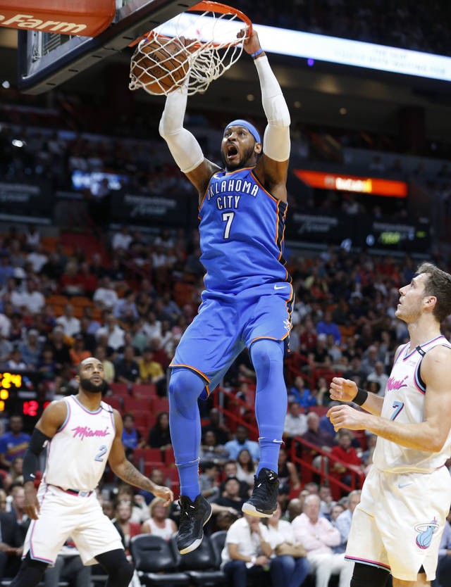 Carmelo happy to be back in playoffs