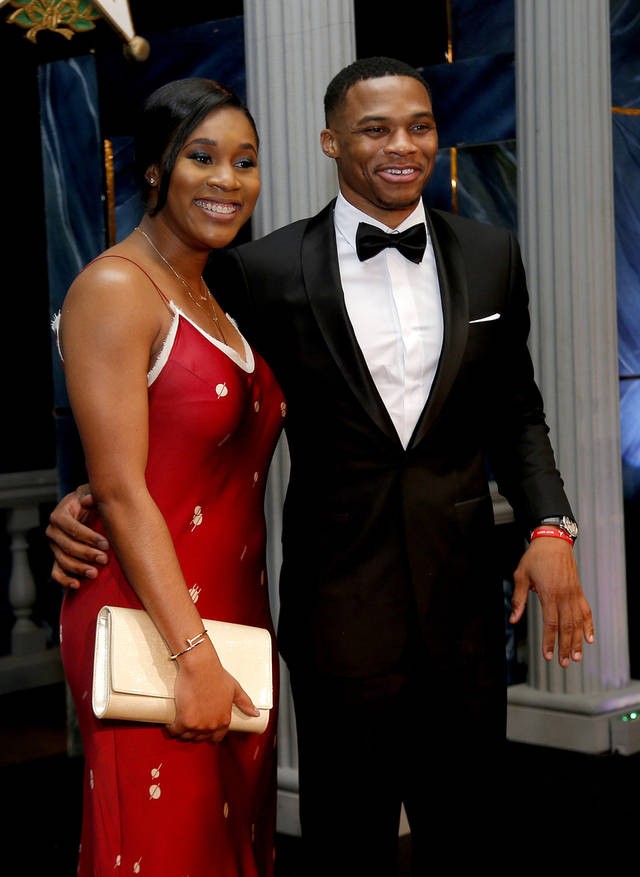 Westbrook's 'storybook tale' continues with birth of son, Noah Russell