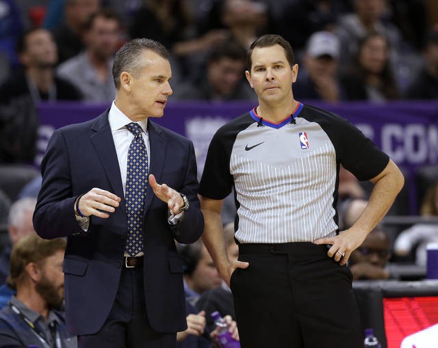 NBA fines Westbrook, George, Donovan for comments about officiating