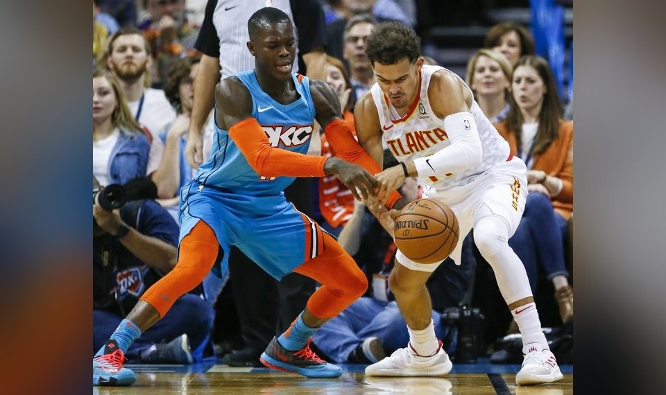 Thunder at Hawks lineups, tip-off time and TV info