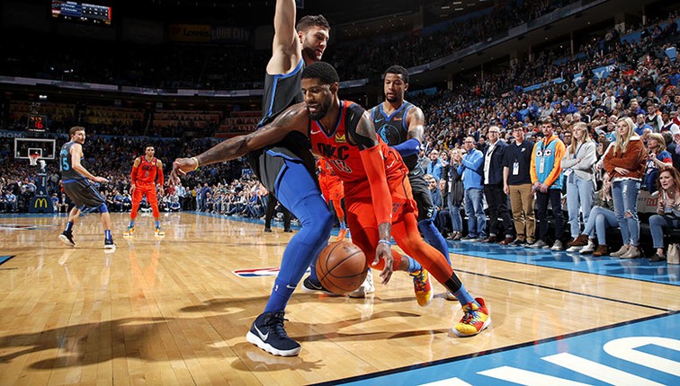 Three-Point Line, Final Possessions Down Thunder - OKC 103, DAL 106
