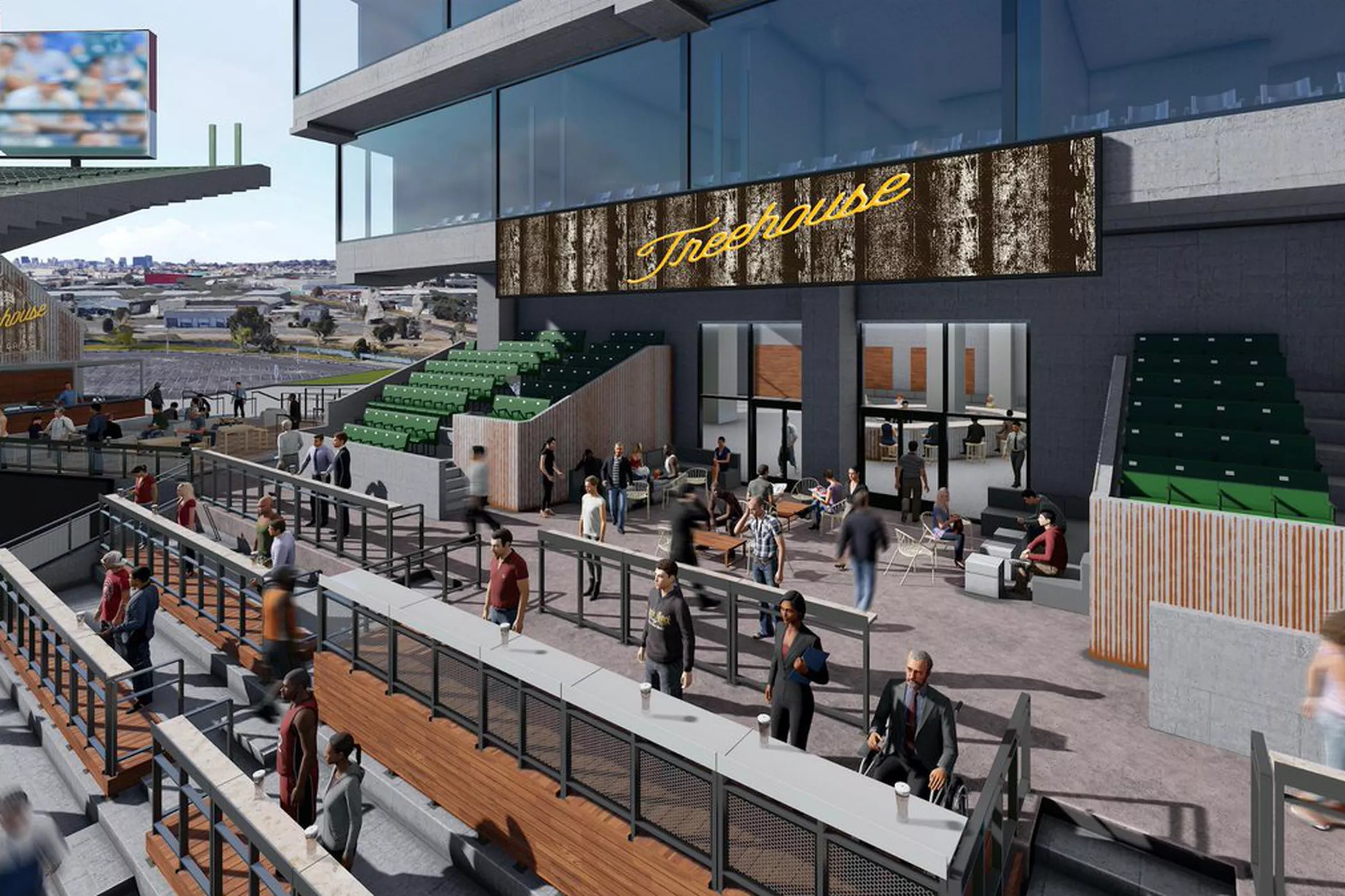 A’s announce new “Treehouse” complex in left field