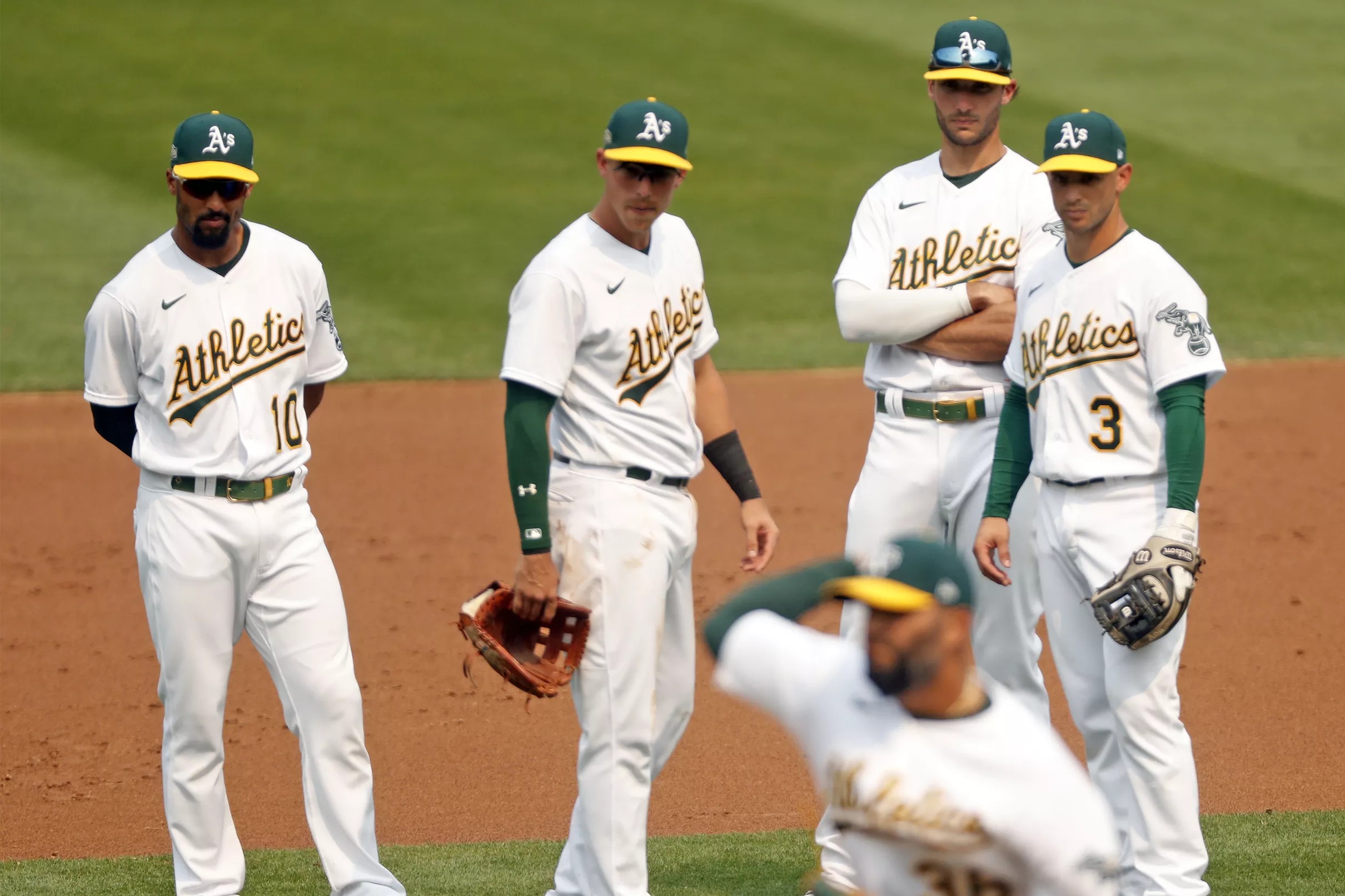 MLB history! Oakland A’s infield pulls off historic first