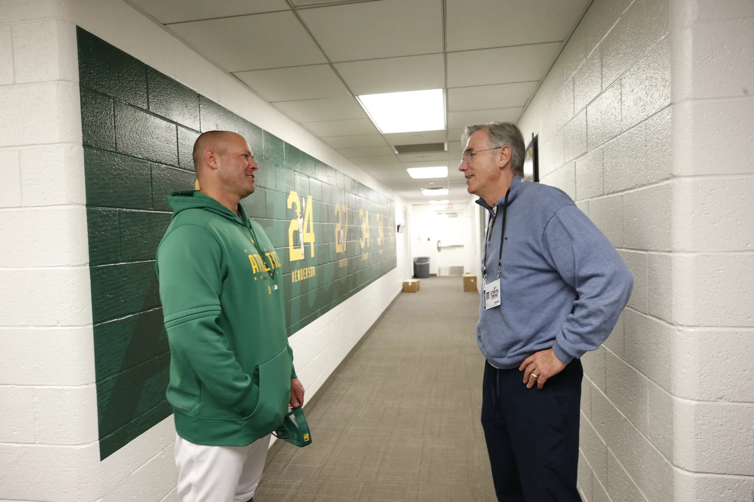 Athletics add Bobby Crosby, Dan Hubbs to coaching staff
