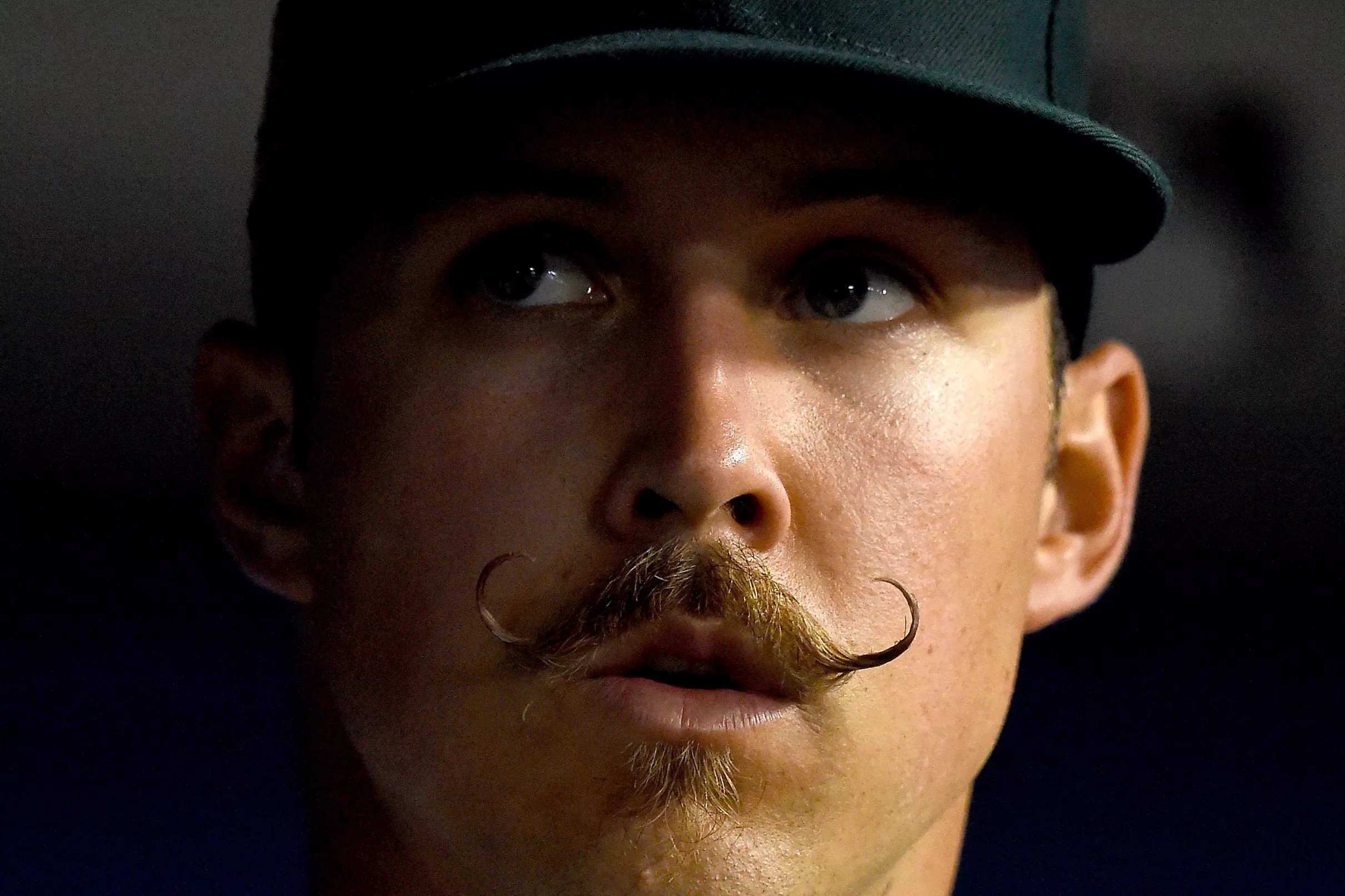 Daniel Mengden shaved his mustache but we’ll always remember it