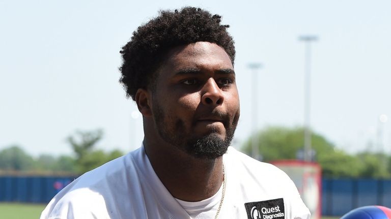 Rookie RJ McIntosh may get a chance to play this season for Giants