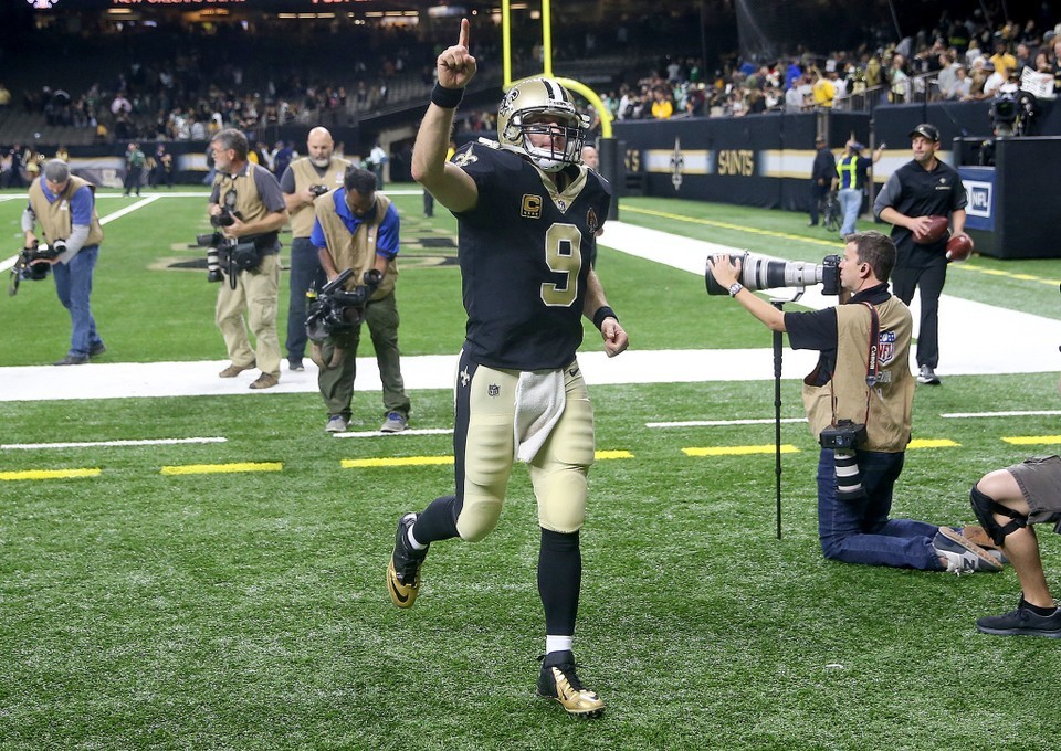 Drew Brees continues to impress his peers in late stages of career