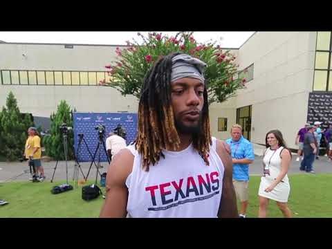 Texans' Treston Decoud talks about his return to New Orleans: video
