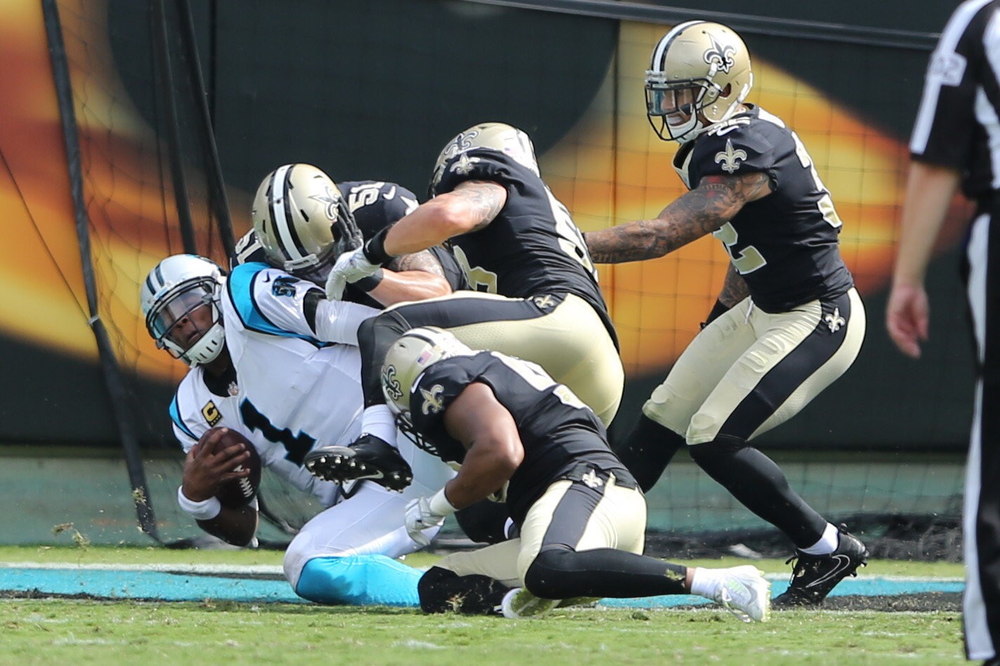 Saints wary of Panthers quarterback Cam Newton returning to running form