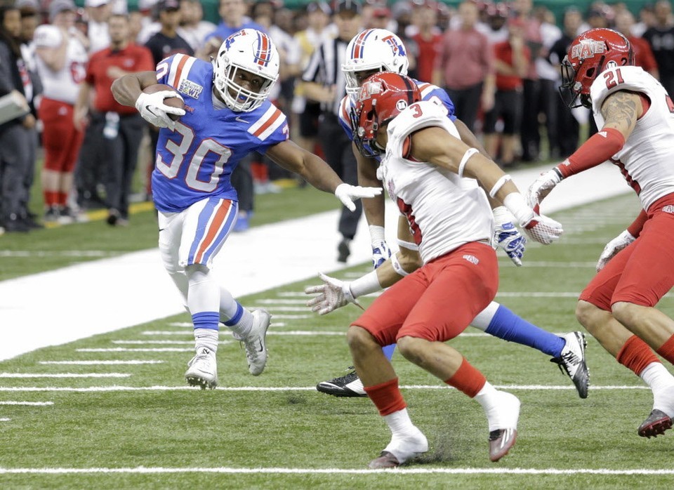 Saints take Louisiana Tech running back Boston Scott with 2nd sixth ...