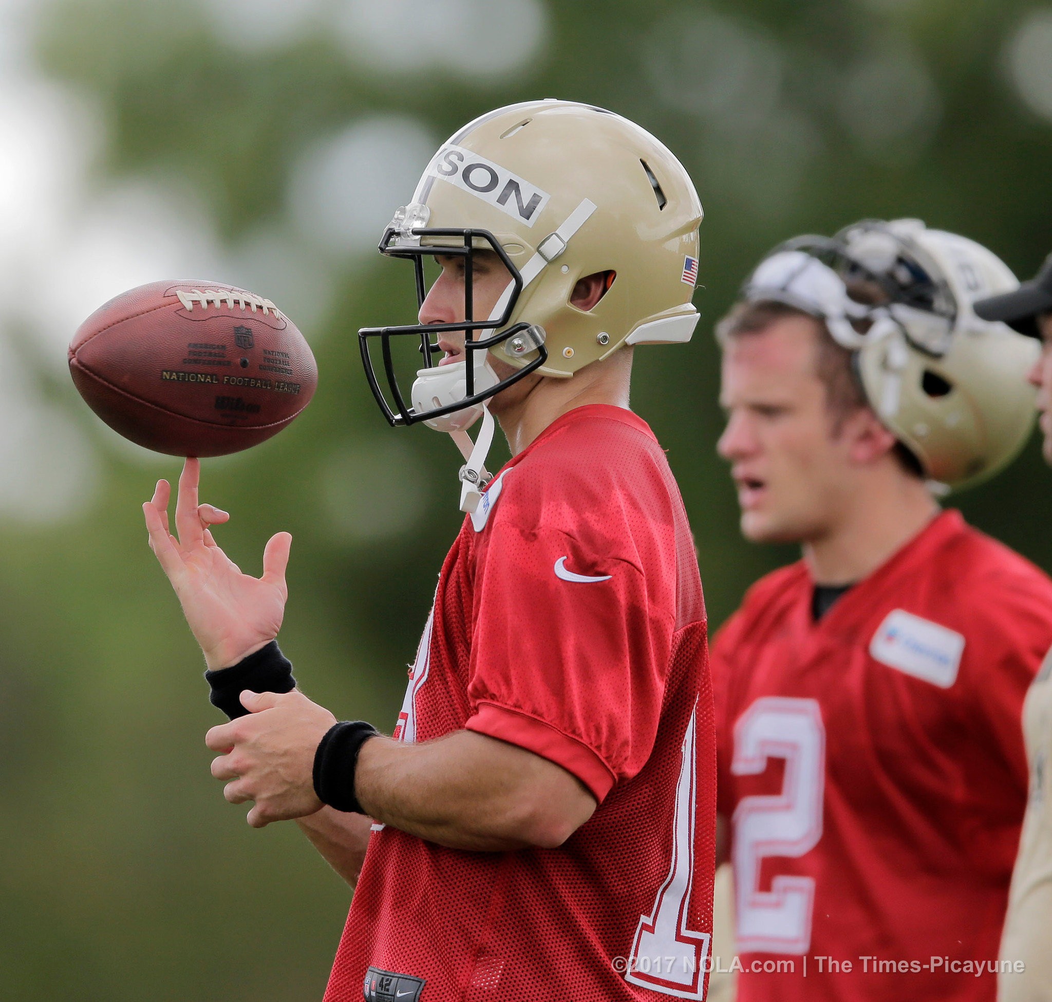 Cameron Jordan put a new spin on his offseason workout