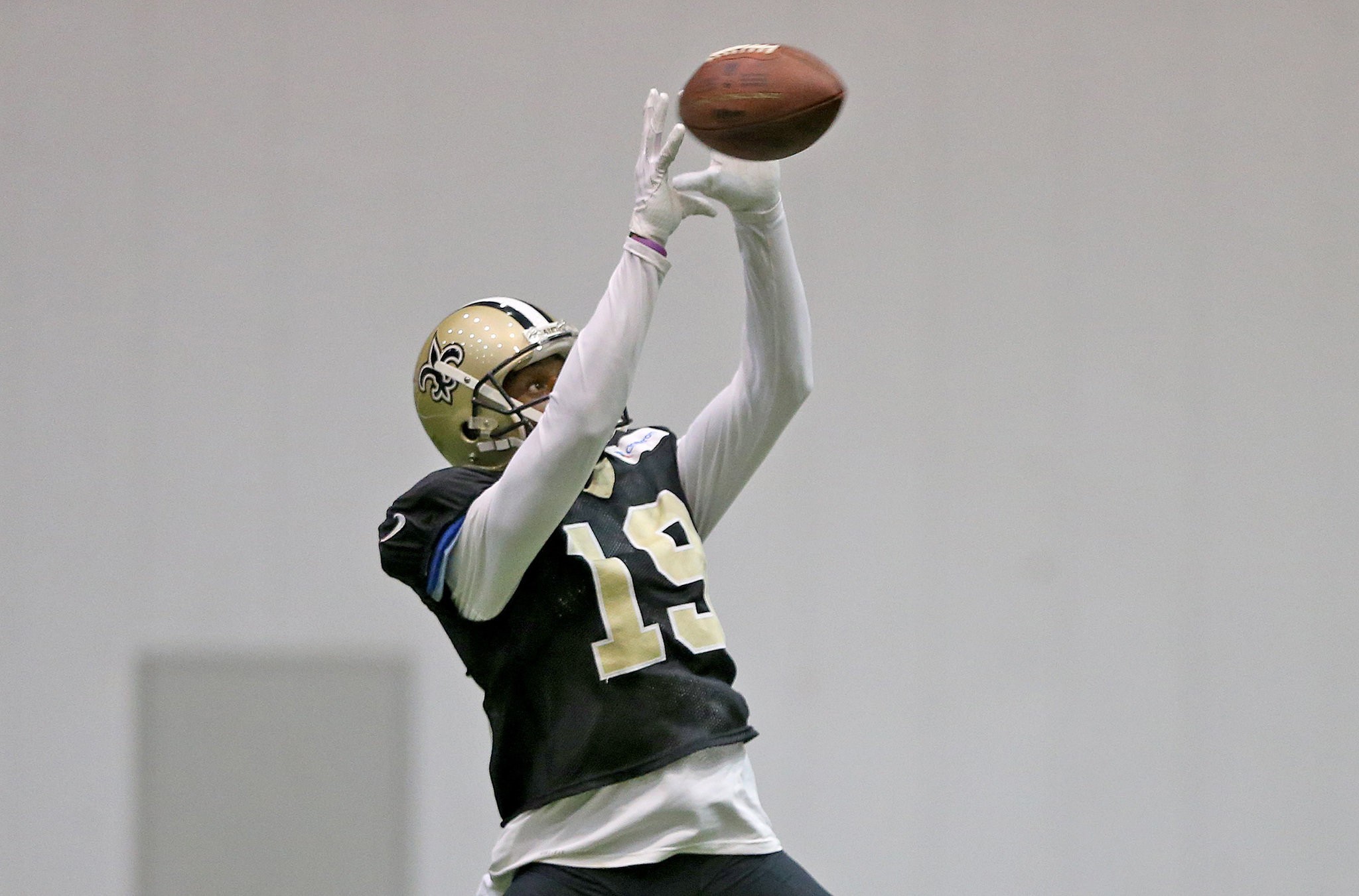 Justin Zimmer opening eyes in Saints training camp