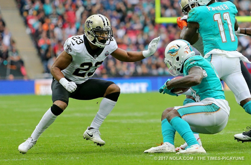 Saints' Marshon Lattimore out vs. Panthers; Terron Armstead active