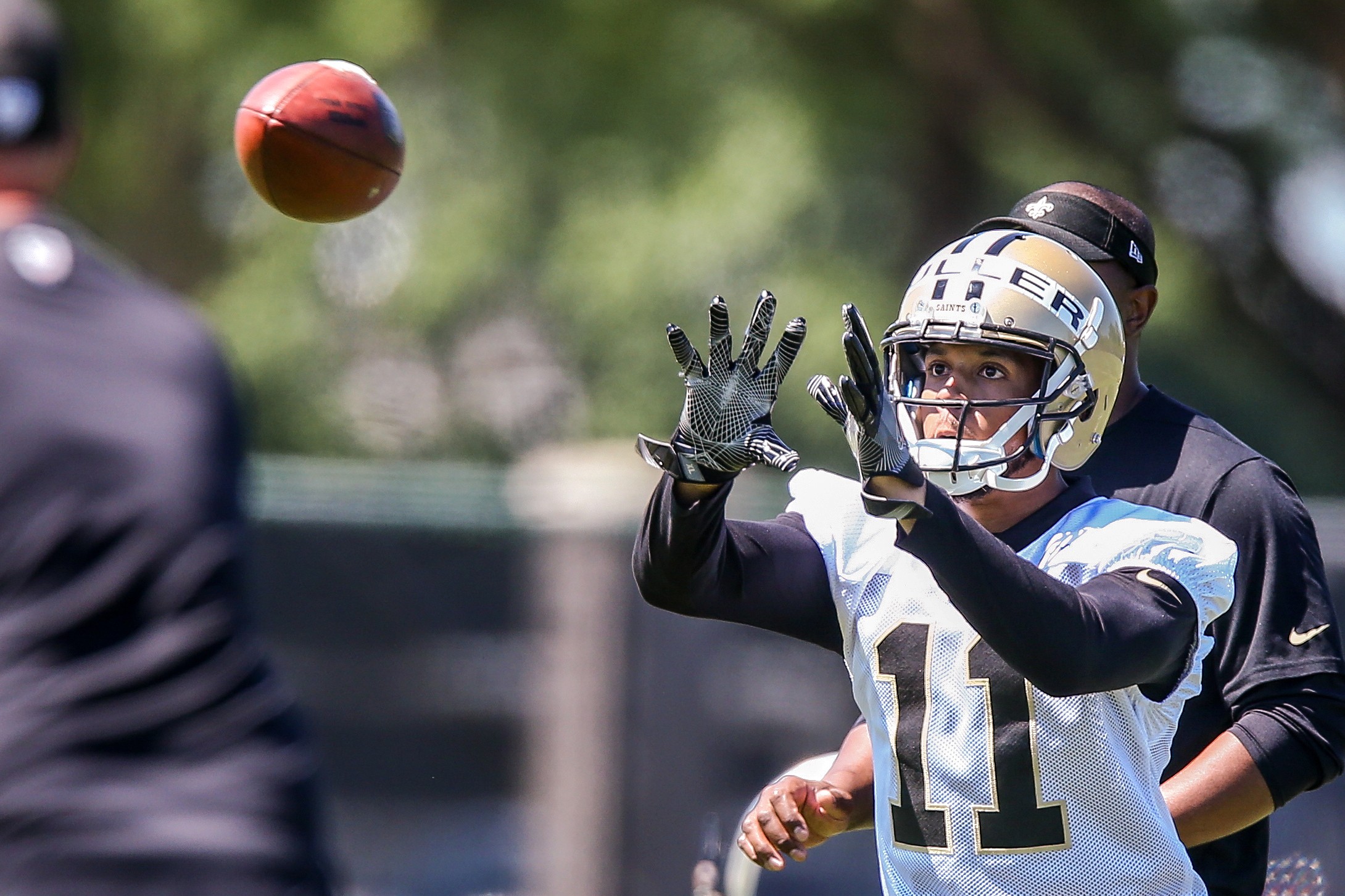 Saints receiver Corey Fuller stands out in OTAs