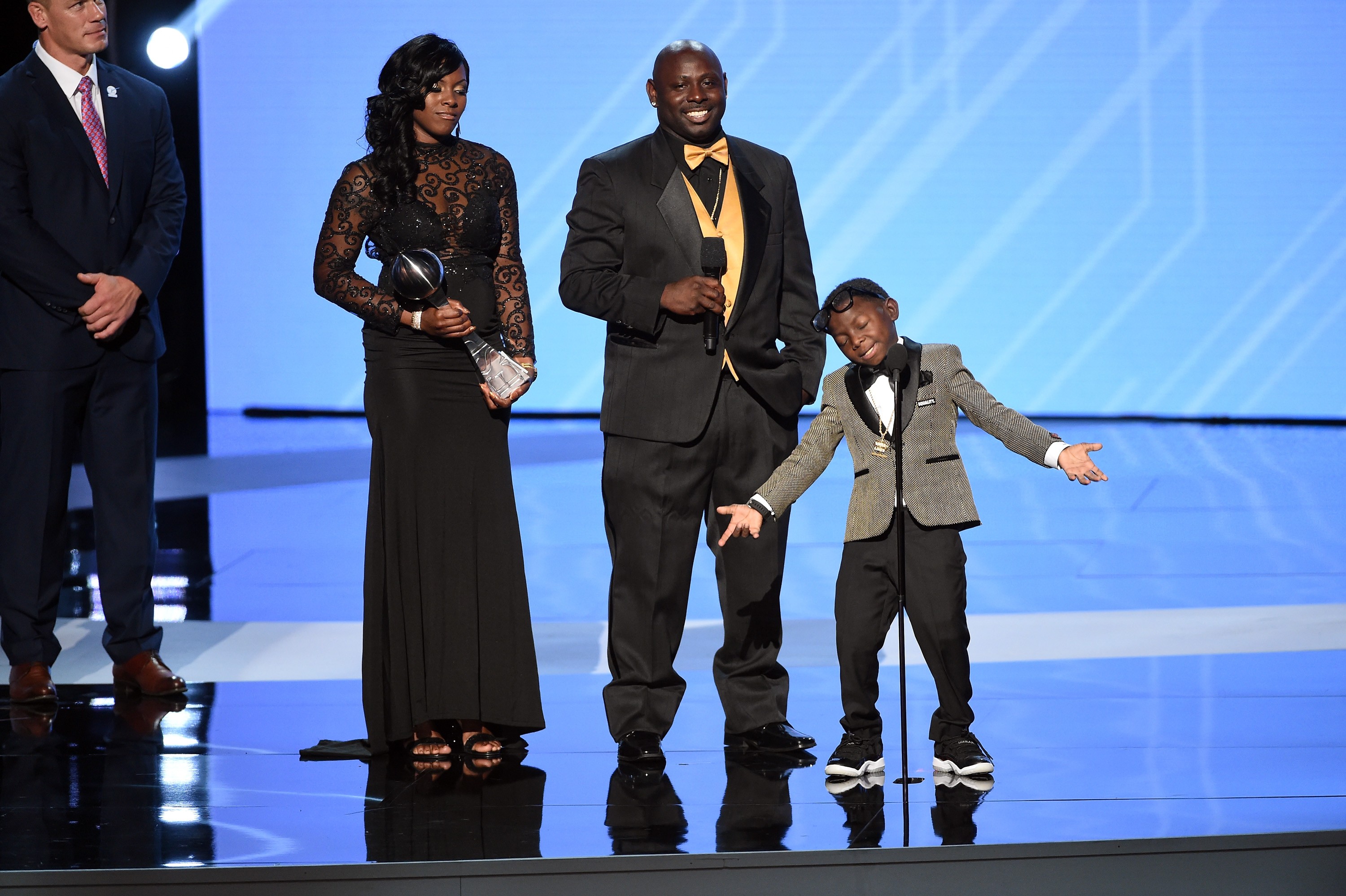 New Orleans Saints’ fan Jarrius ‘Little JJ’ Robertson continues to ‘Wow ...
