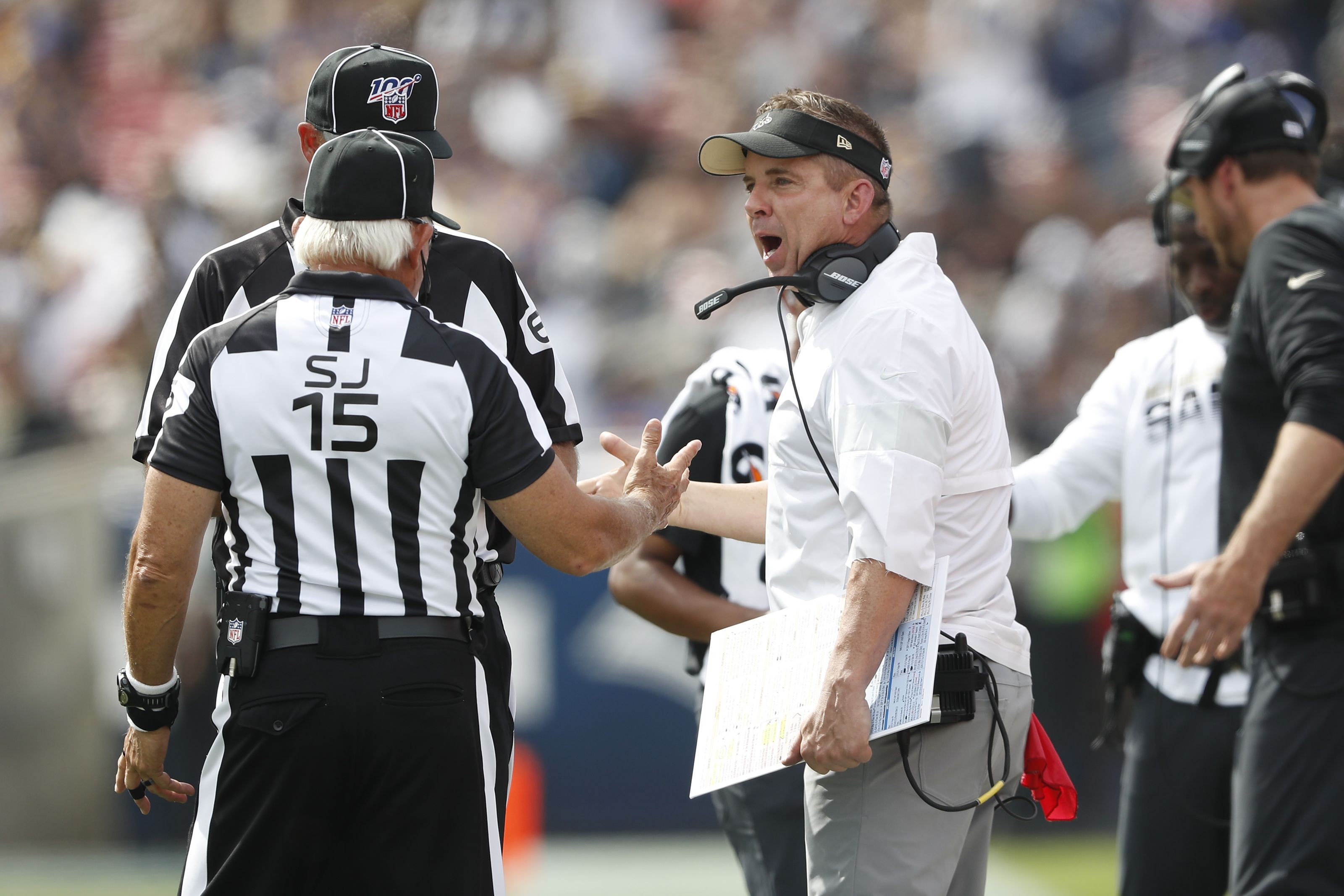 Rams and Refs have their ways with the Saints again in Week 2