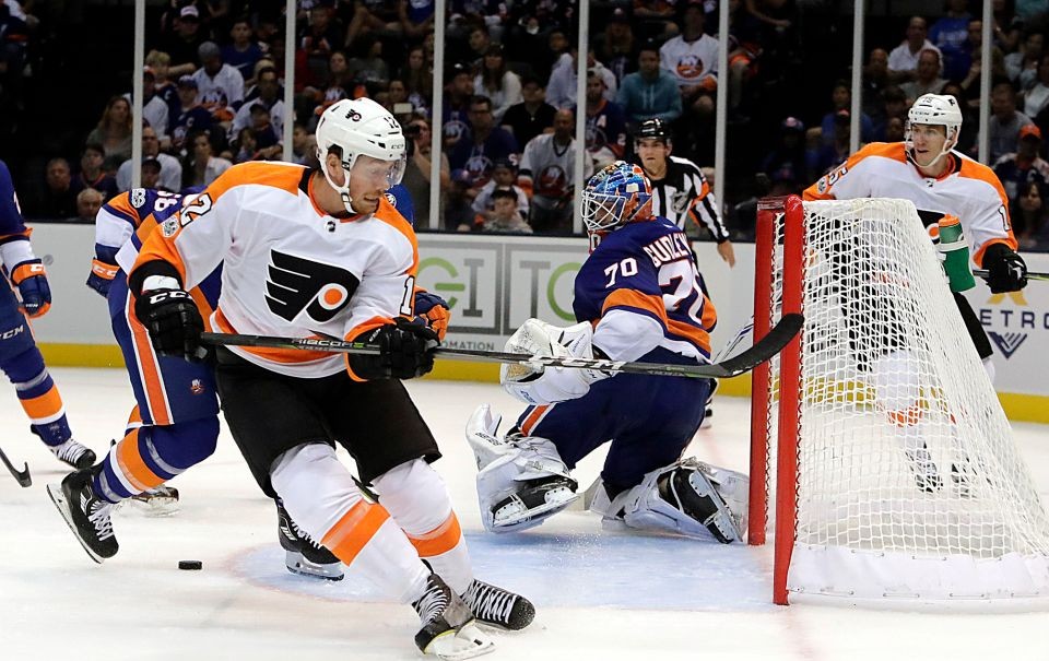 Islanders vs. Flyers at Nassau Coliseum