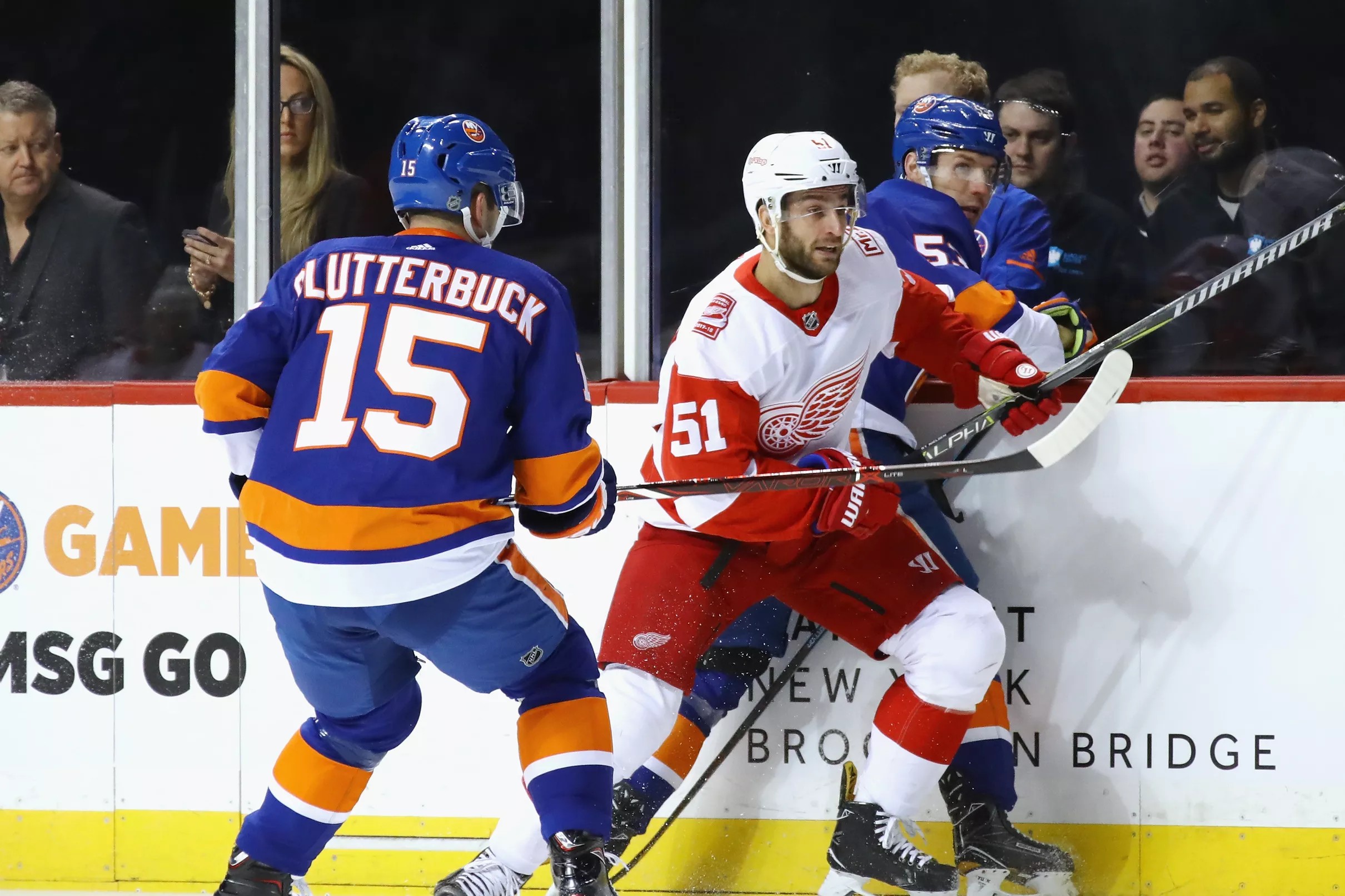 Detroit Red Wings at New York Islanders [Game 71]