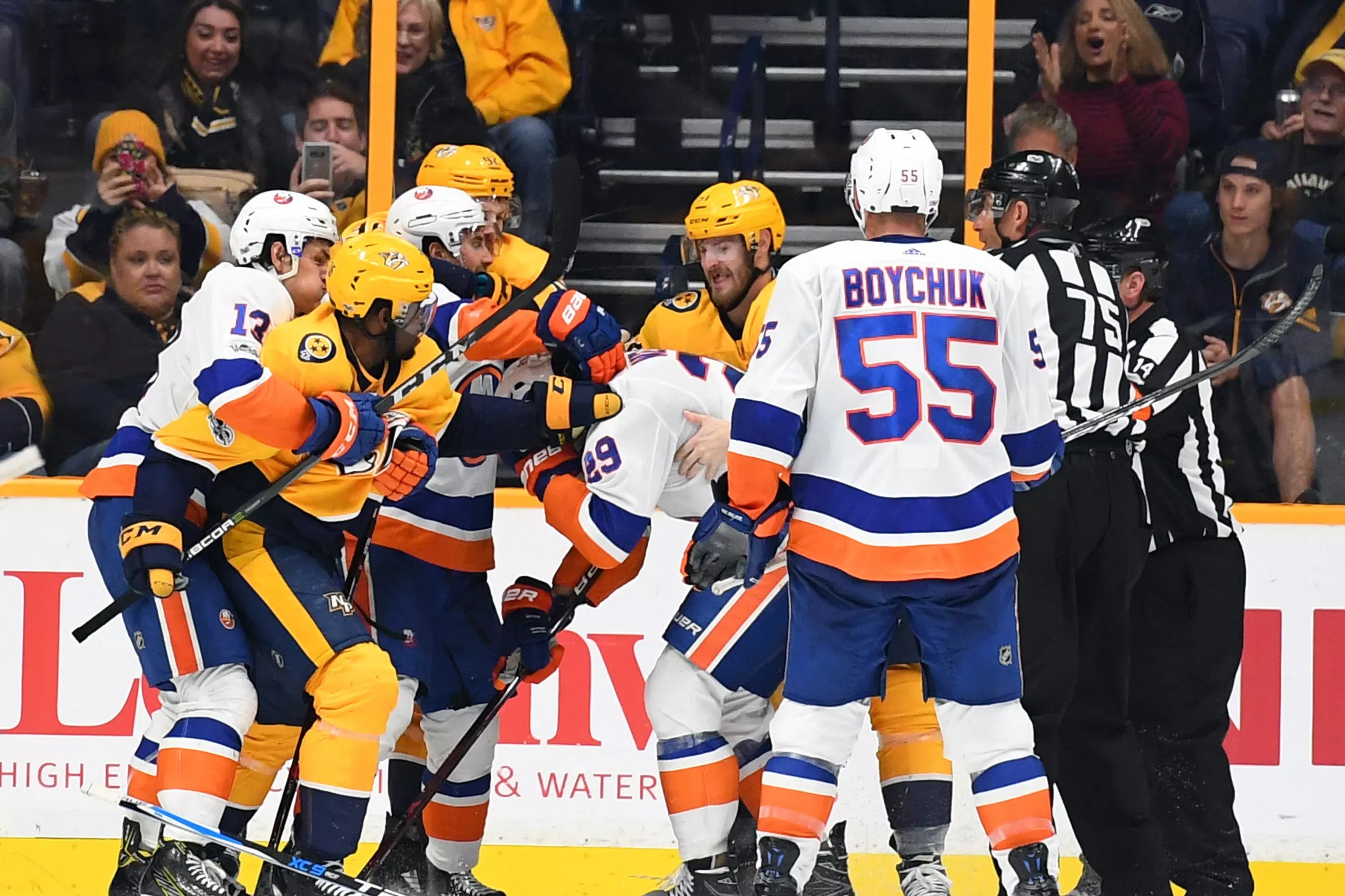 New York Islanders at Nashville Predators [Game 4]