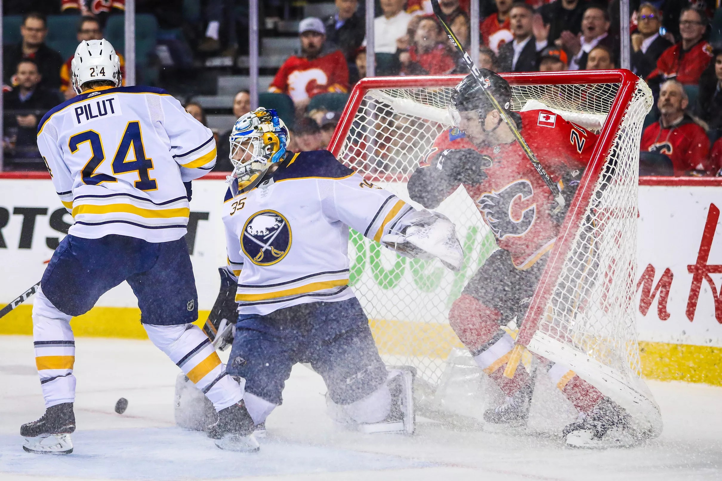 Recap: Sabres douse Flames, secure victory in overtime