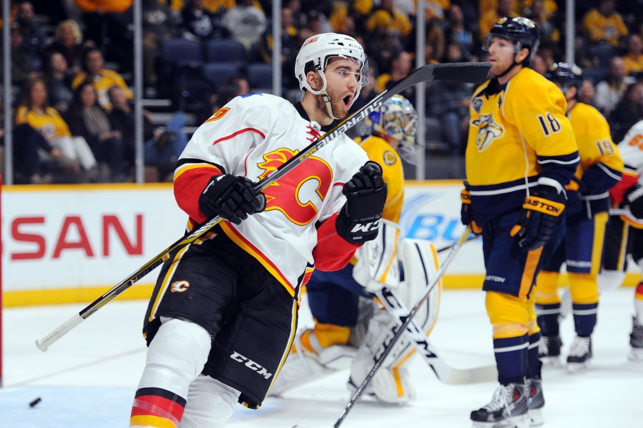 Calgary Flames vs Nashville Predators Preview 1/27/2016 (47/82)