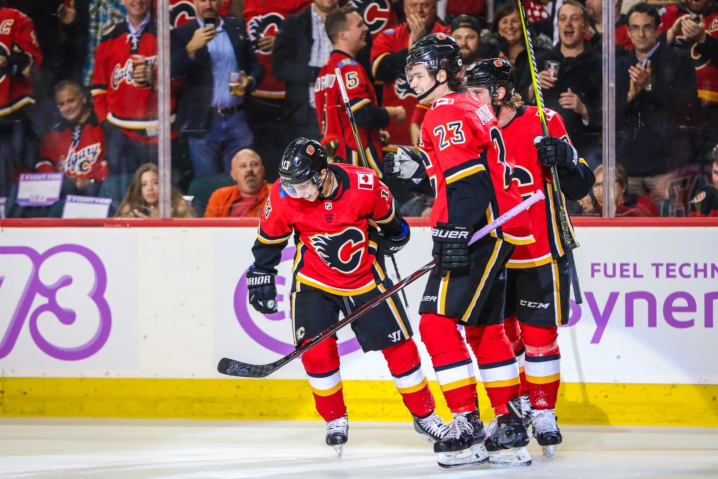 Calgary Flames (7) vs Vegas Golden Knights (2): Goals, Goals and More Goals