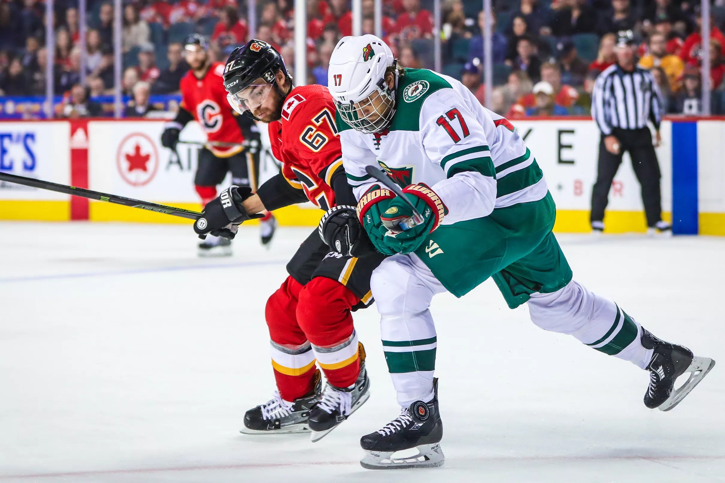 Minnesota Wild at Calgary Flames [Game 29]