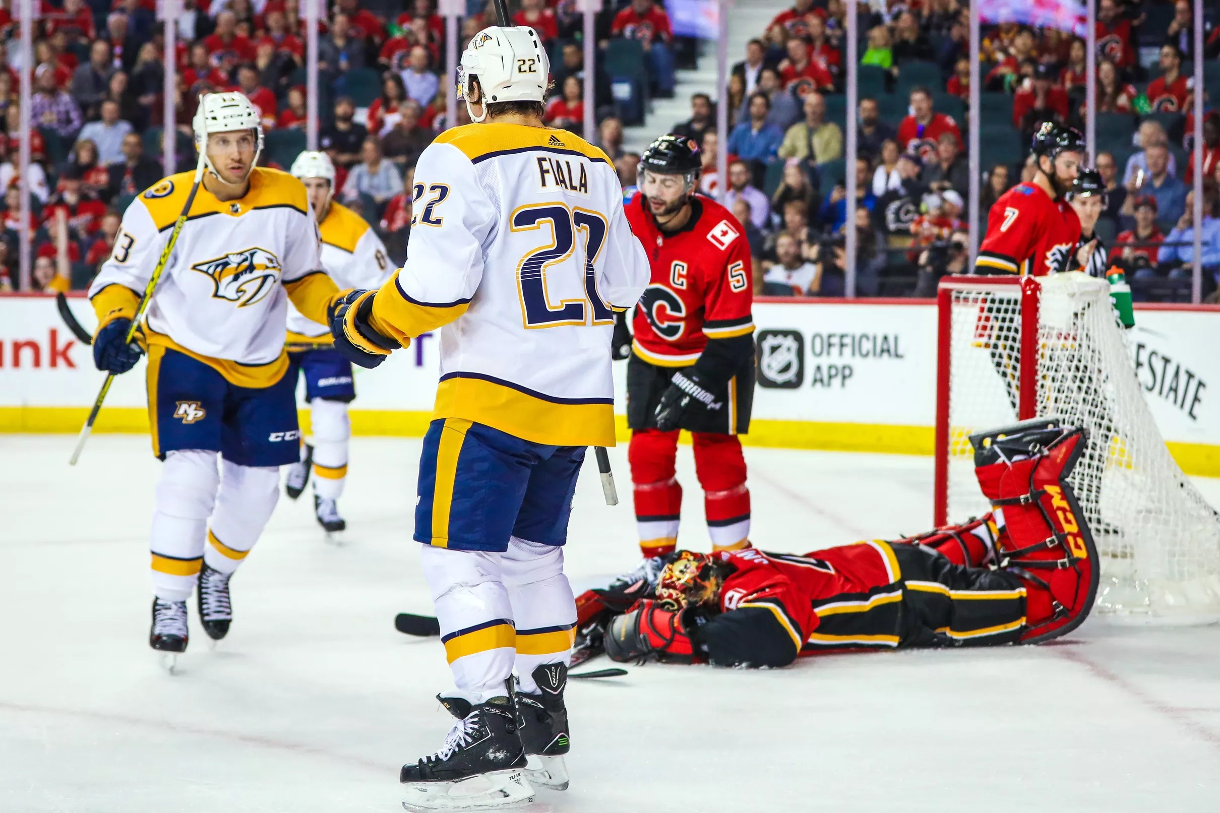 Rate the Flames (3) vs Predators (5)