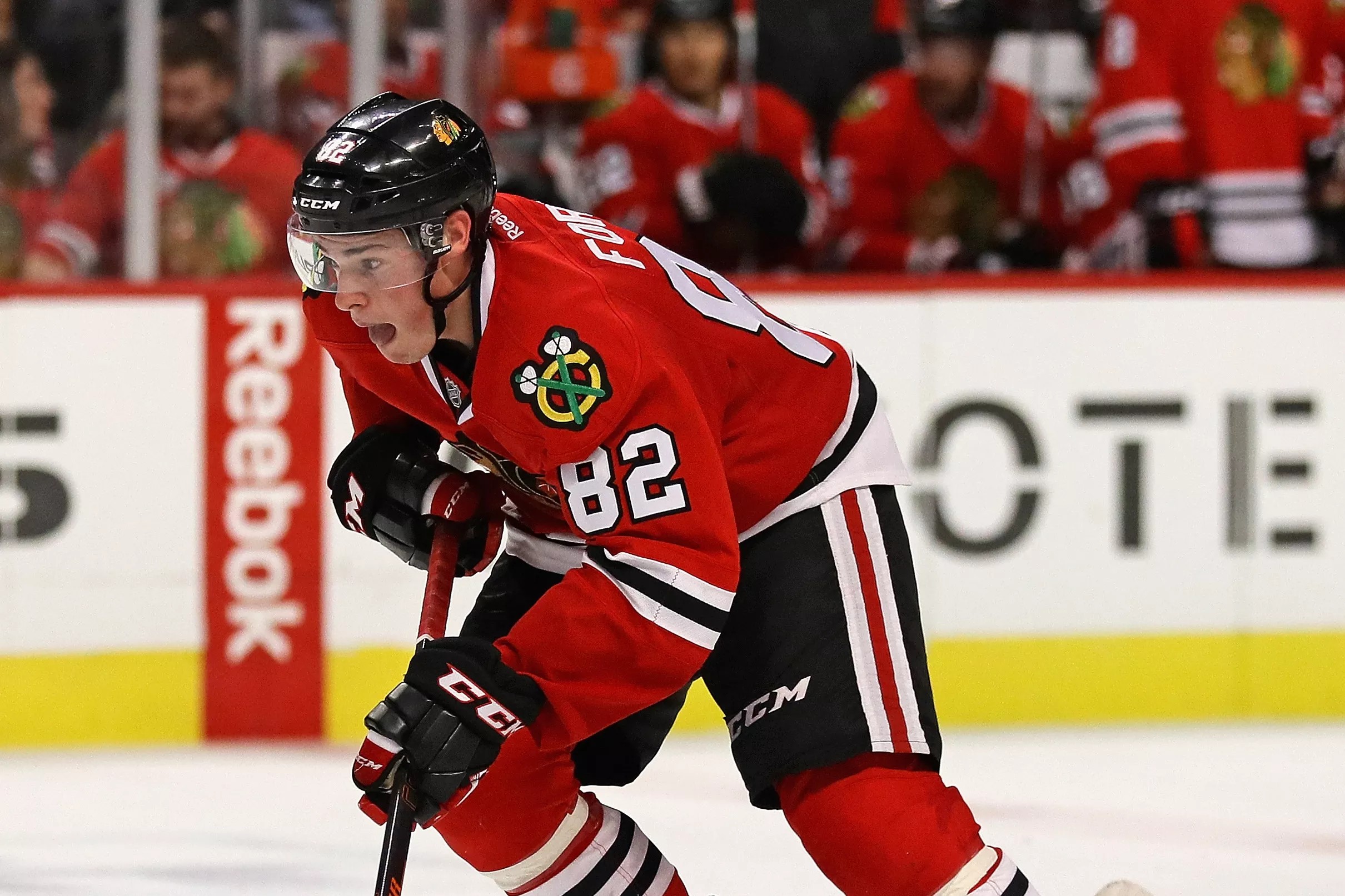 Alexandre Fortin to make NHL debut for Blackhawks vs. Wild