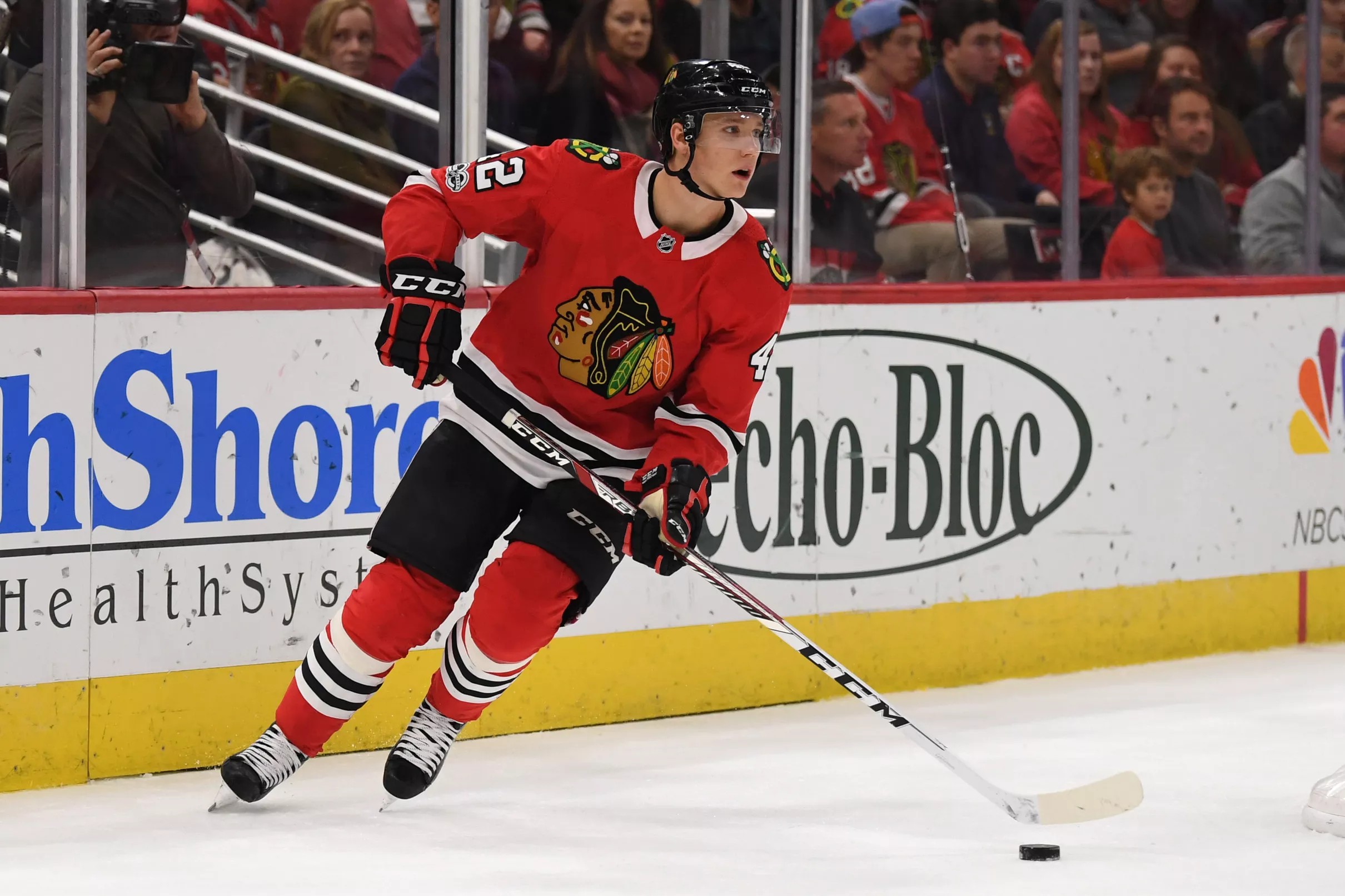 Gustav Forsling out vs. Wild, could play vs. Canadiens on Sunday