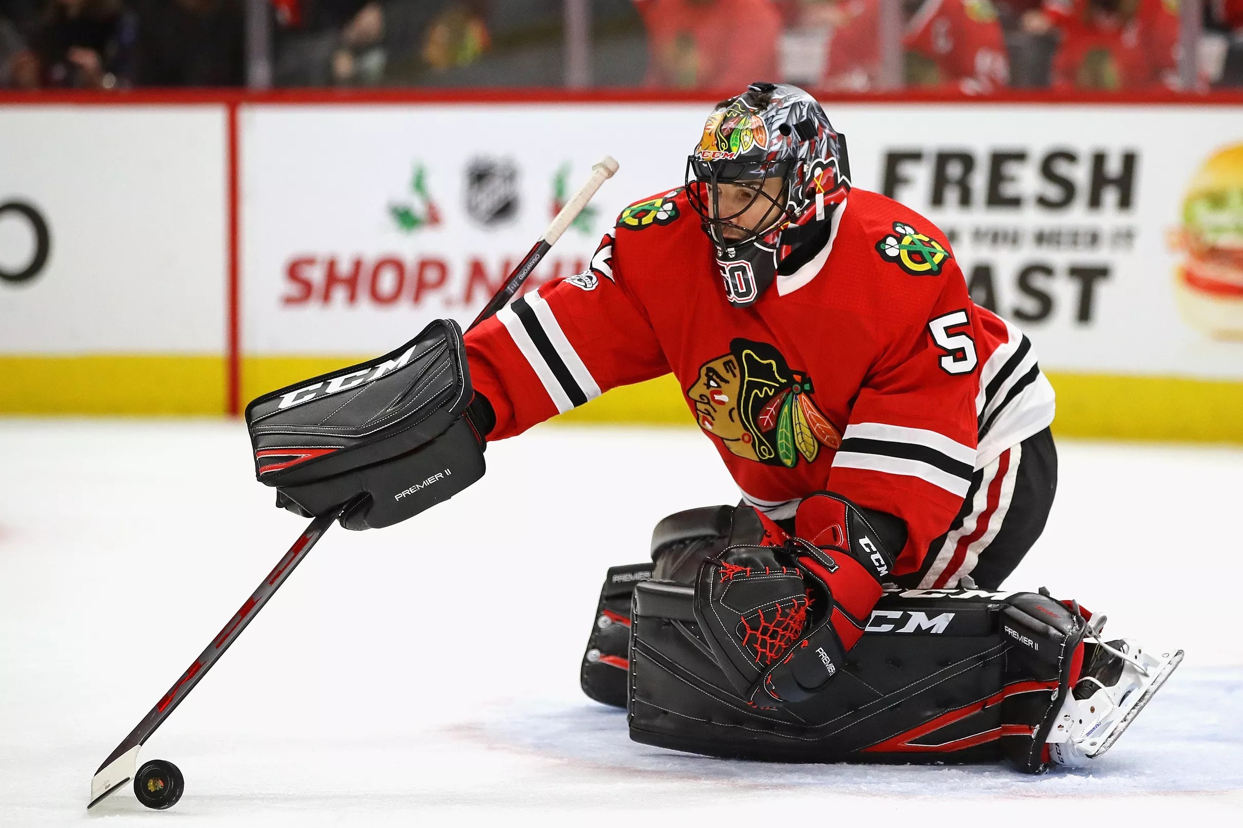 Blackhawks’ Corey Crawford returned to the ice last week, per report