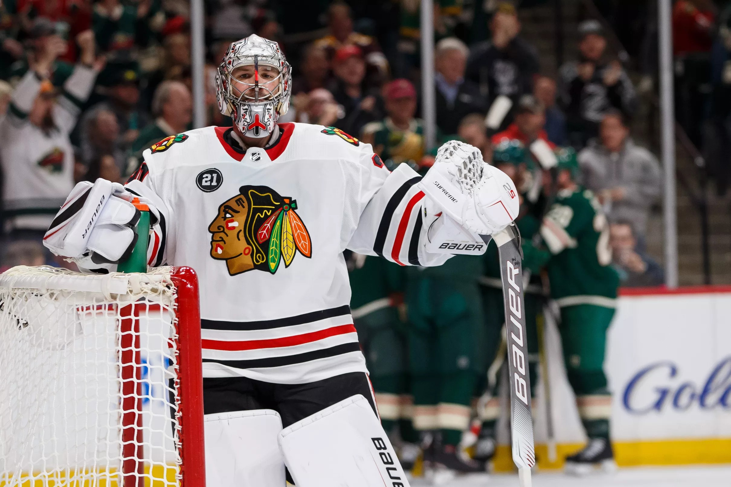 Blackhawks fall to Wild 4-3 in overtime