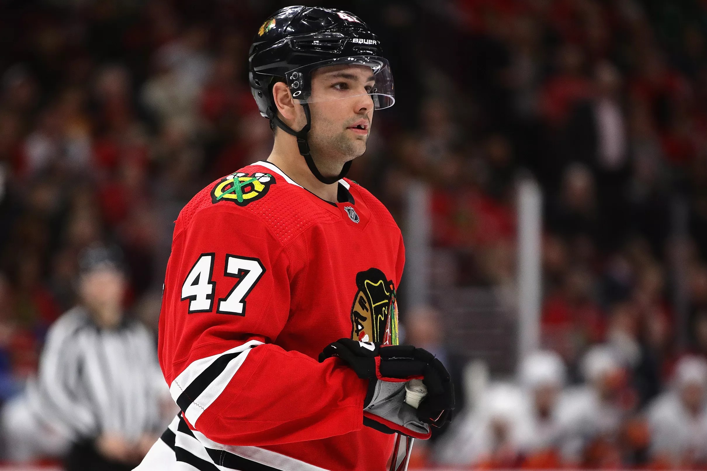 John Quenneville to make NHL postseason debut for Blackhawks in Game 2 ...