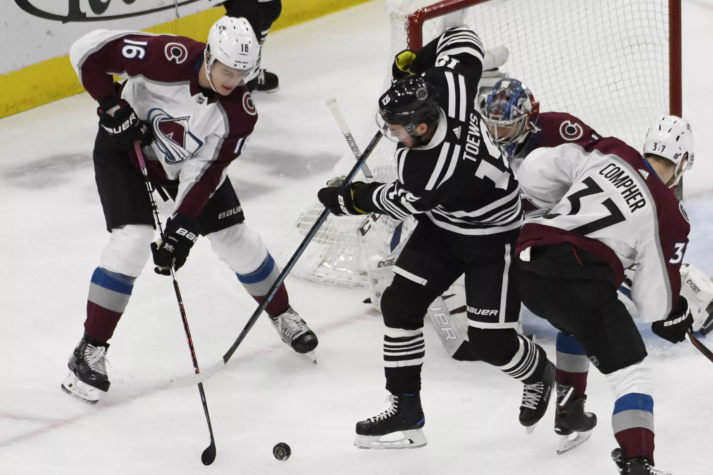 3 up, 3 down from Blackhawks’ 2-1 OT win over Avalanche
