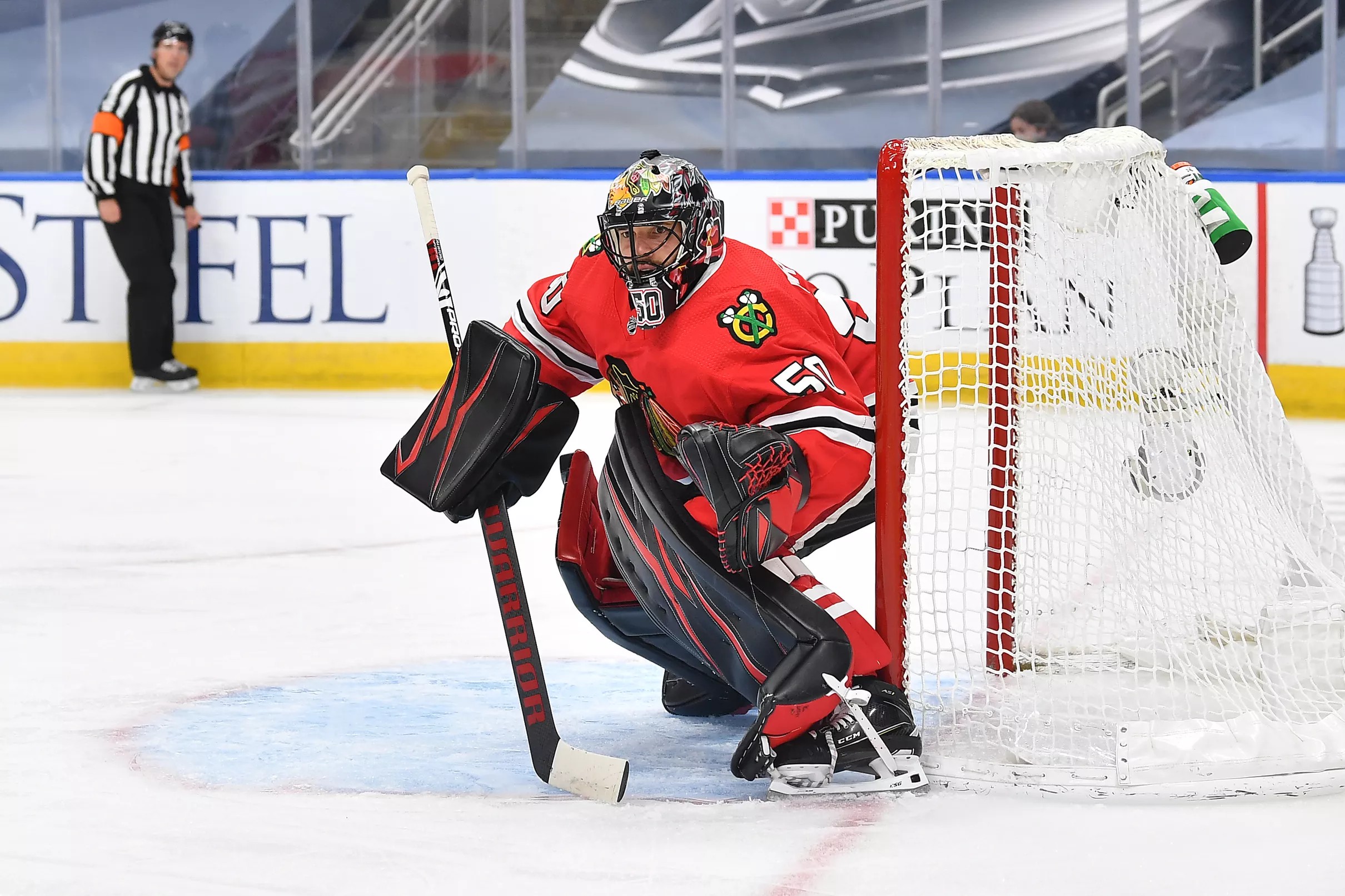 Corey Crawford says he’s ‘ready to go’ for Blackhawks vs. Oilers in ...