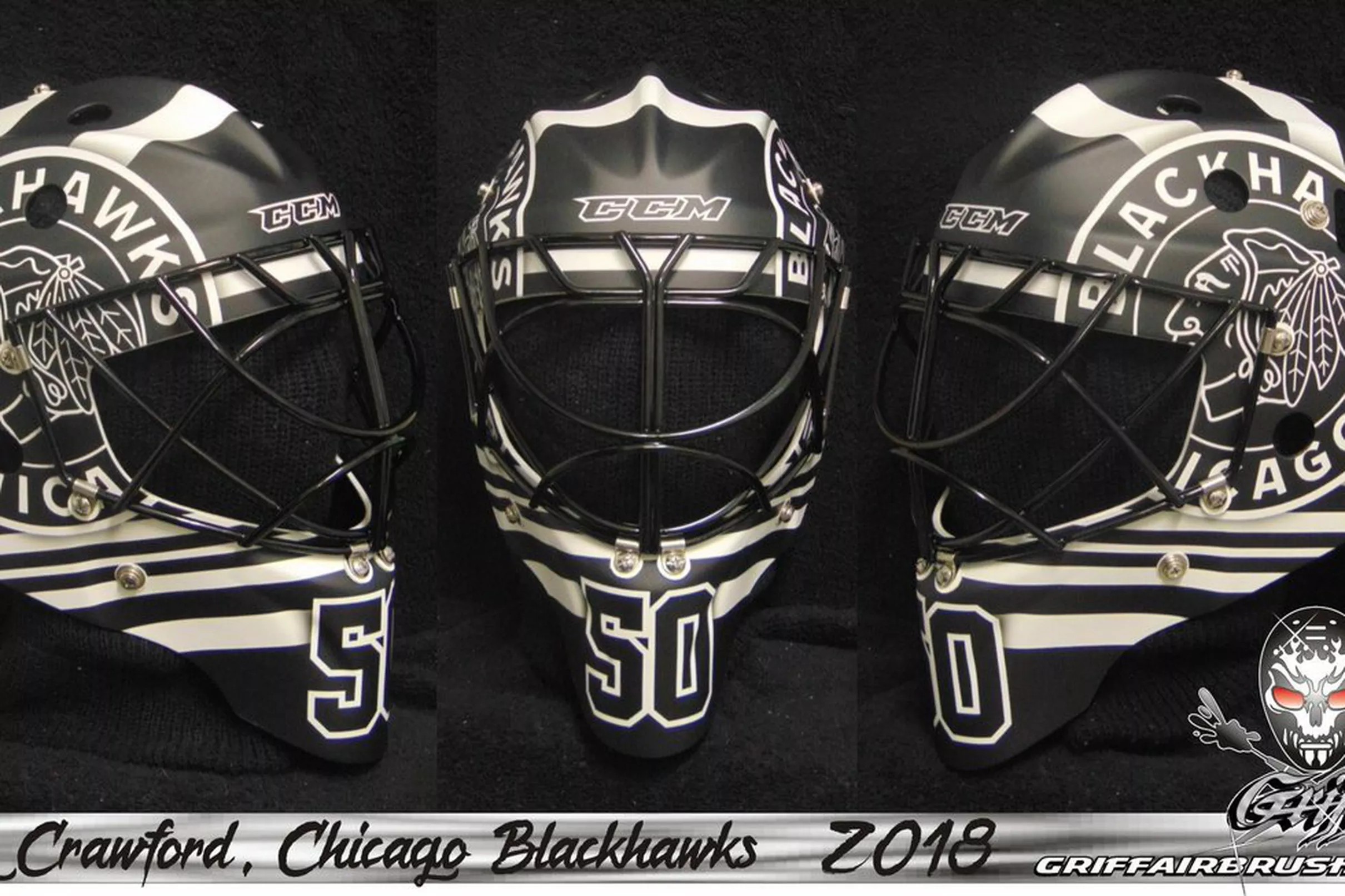 Blackhawks’ Corey Crawford to wear retro goalie mask for 2019 Winter ...