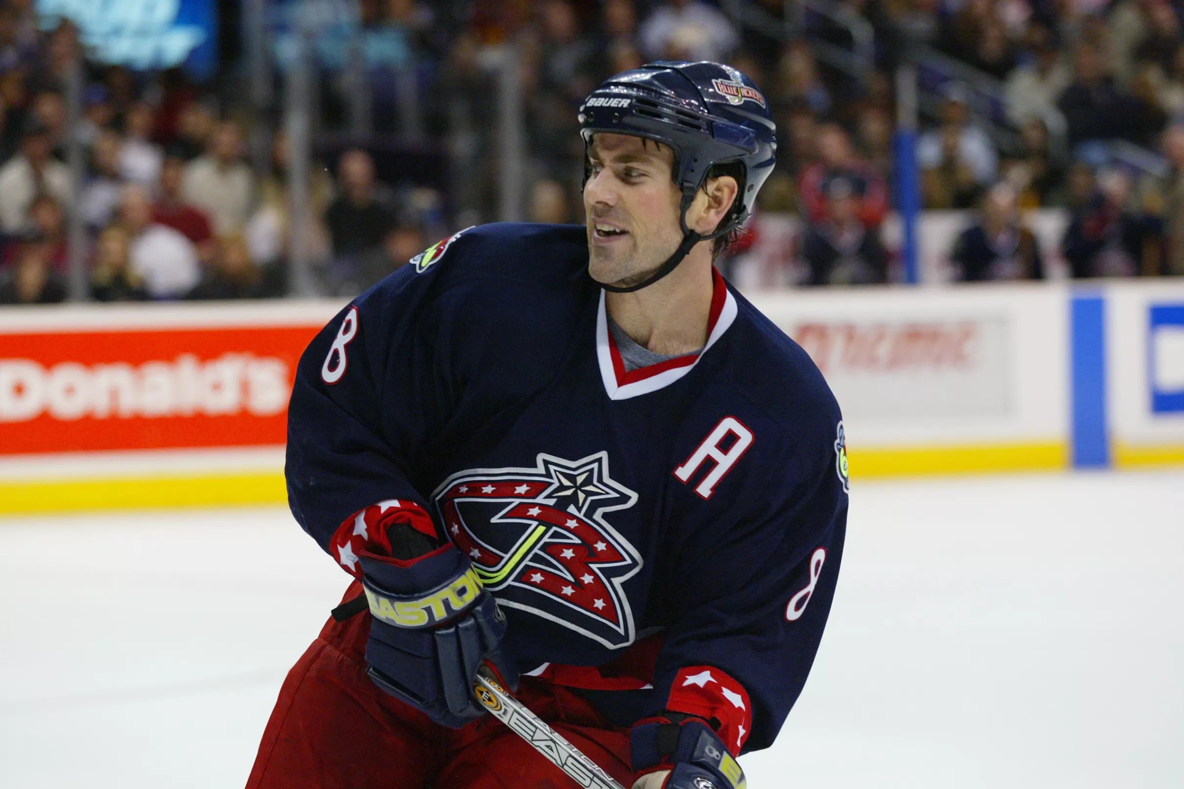 Jackets 20: Geoff Sanderson lit the lamp