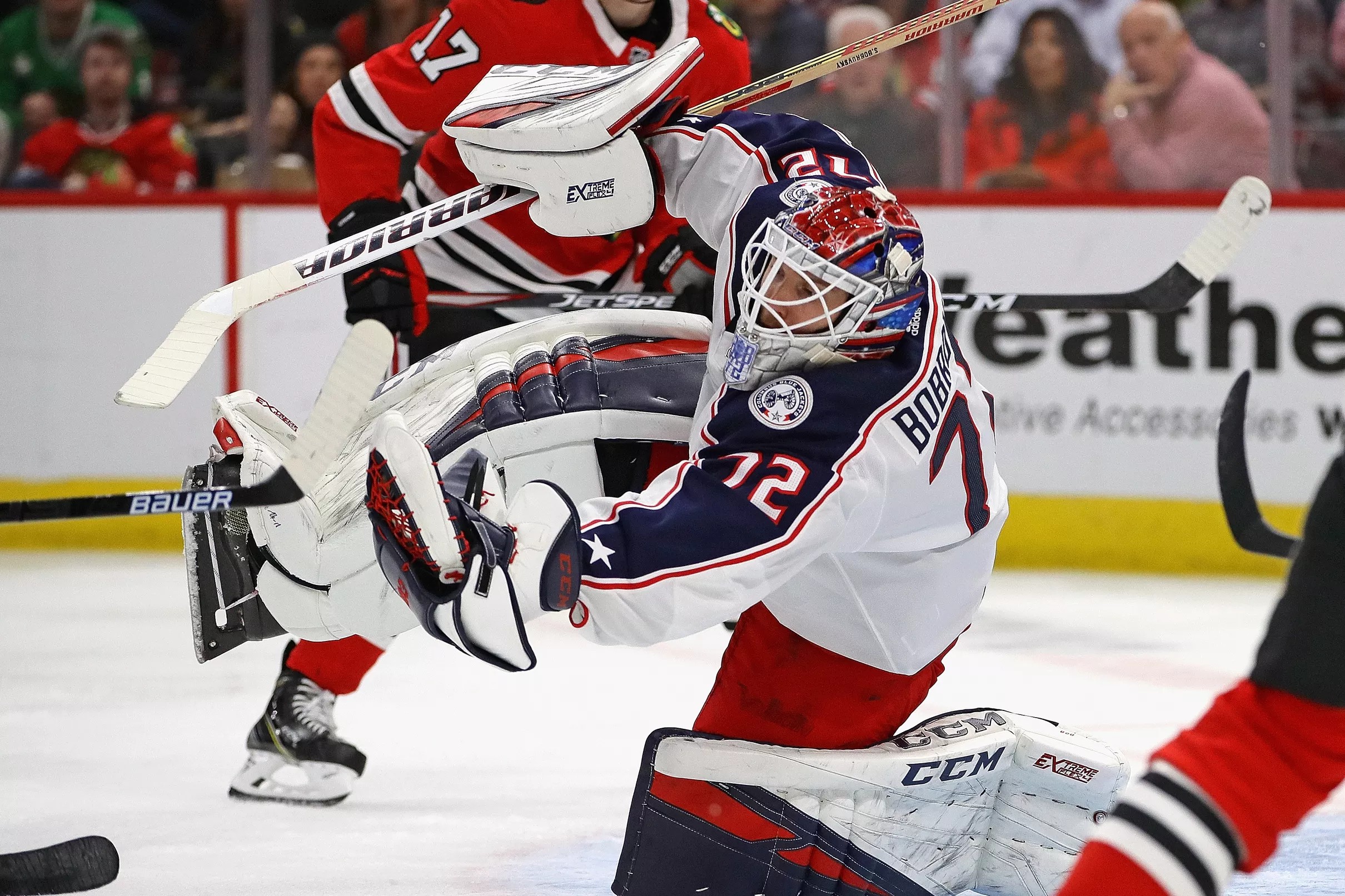 Bob + Bread = Blue Jackets win at Chicago