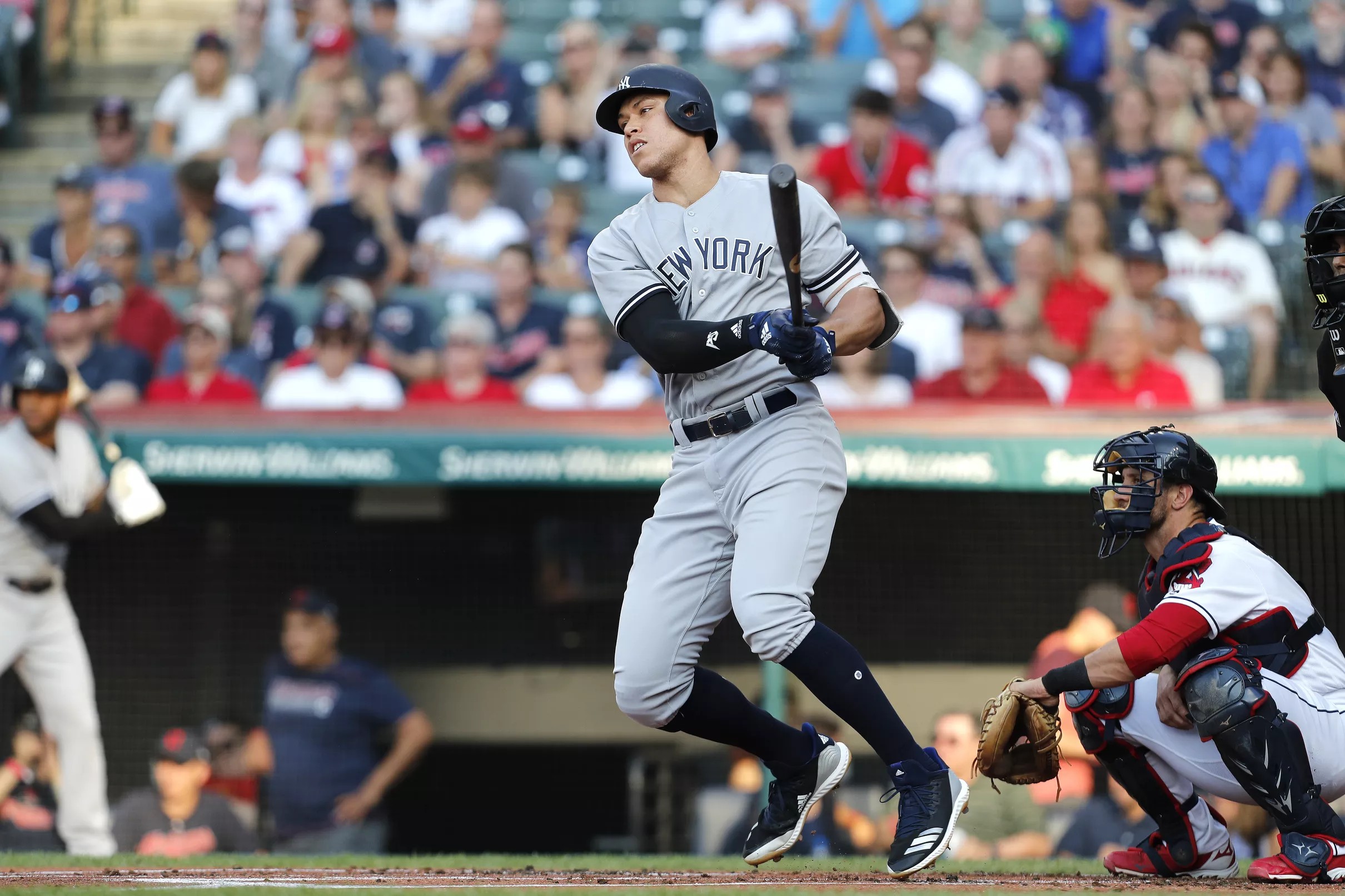 Aaron Judge is hitting to all fields again after a mediocre June
