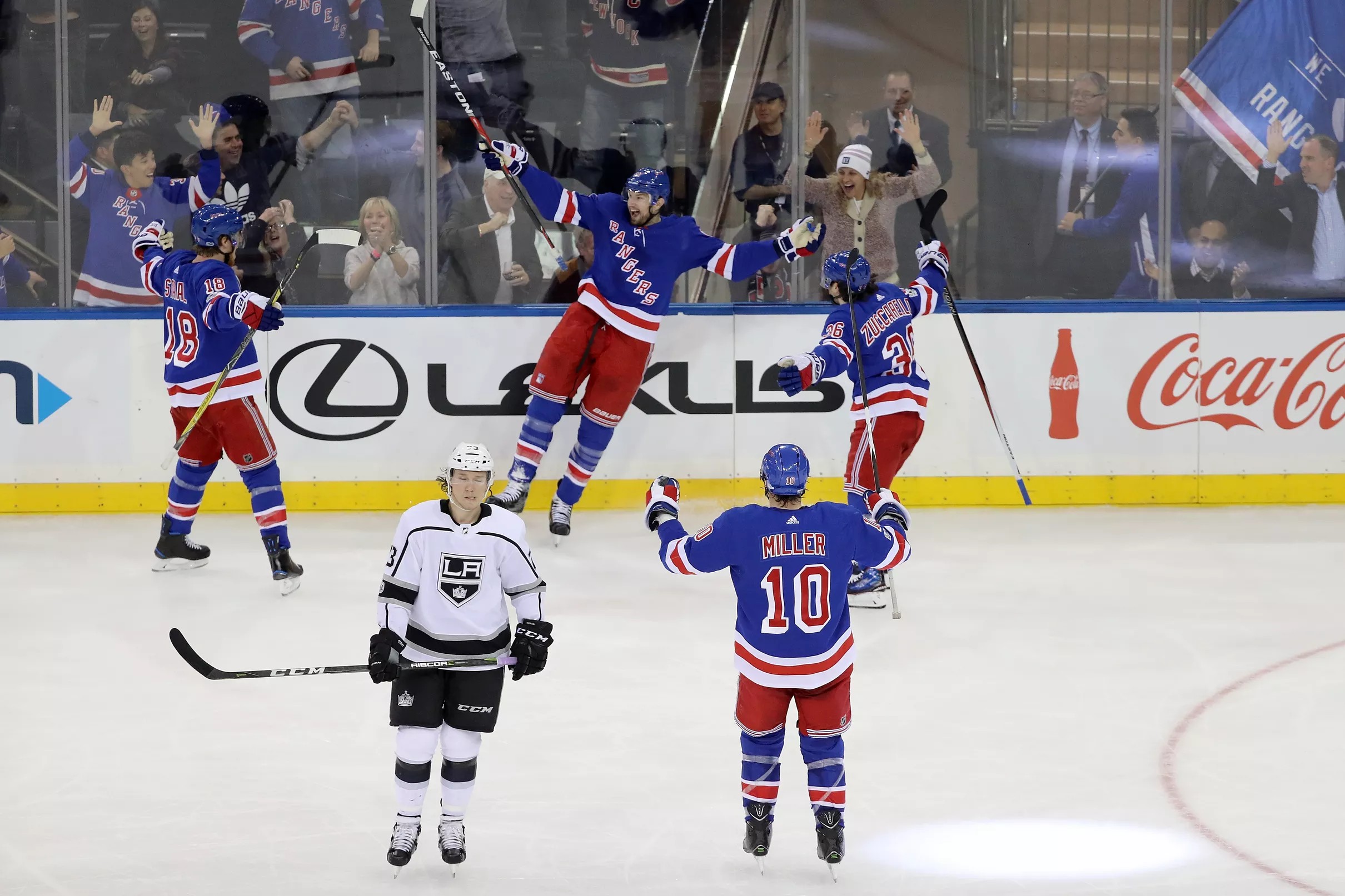 Los Angeles Kings @ New York Rangers Game 33 Recap: Nash and Grab