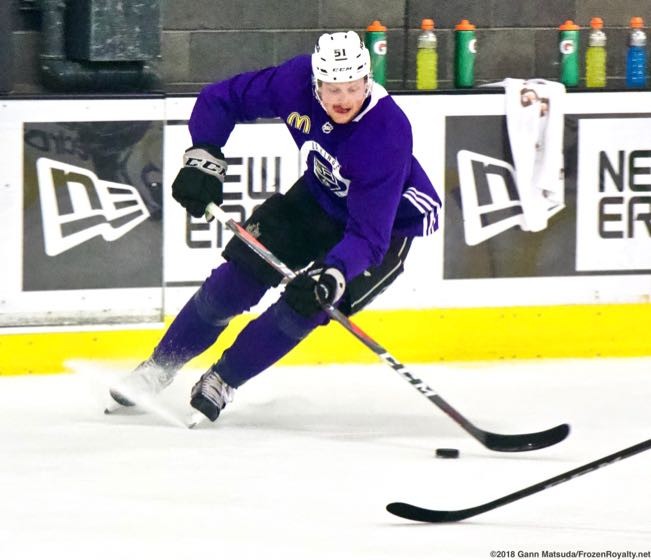 Austin Wagner Is Showing More Than Elite Speed in LA Kings Training Camp