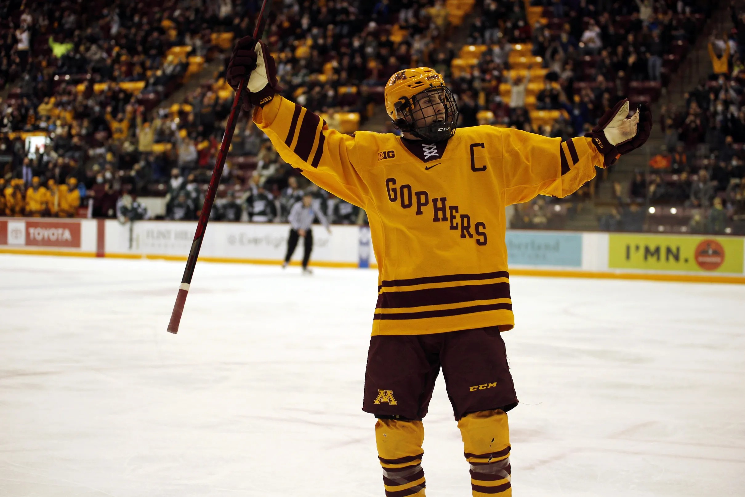 Wild sign Gophers captain Sammy Walker