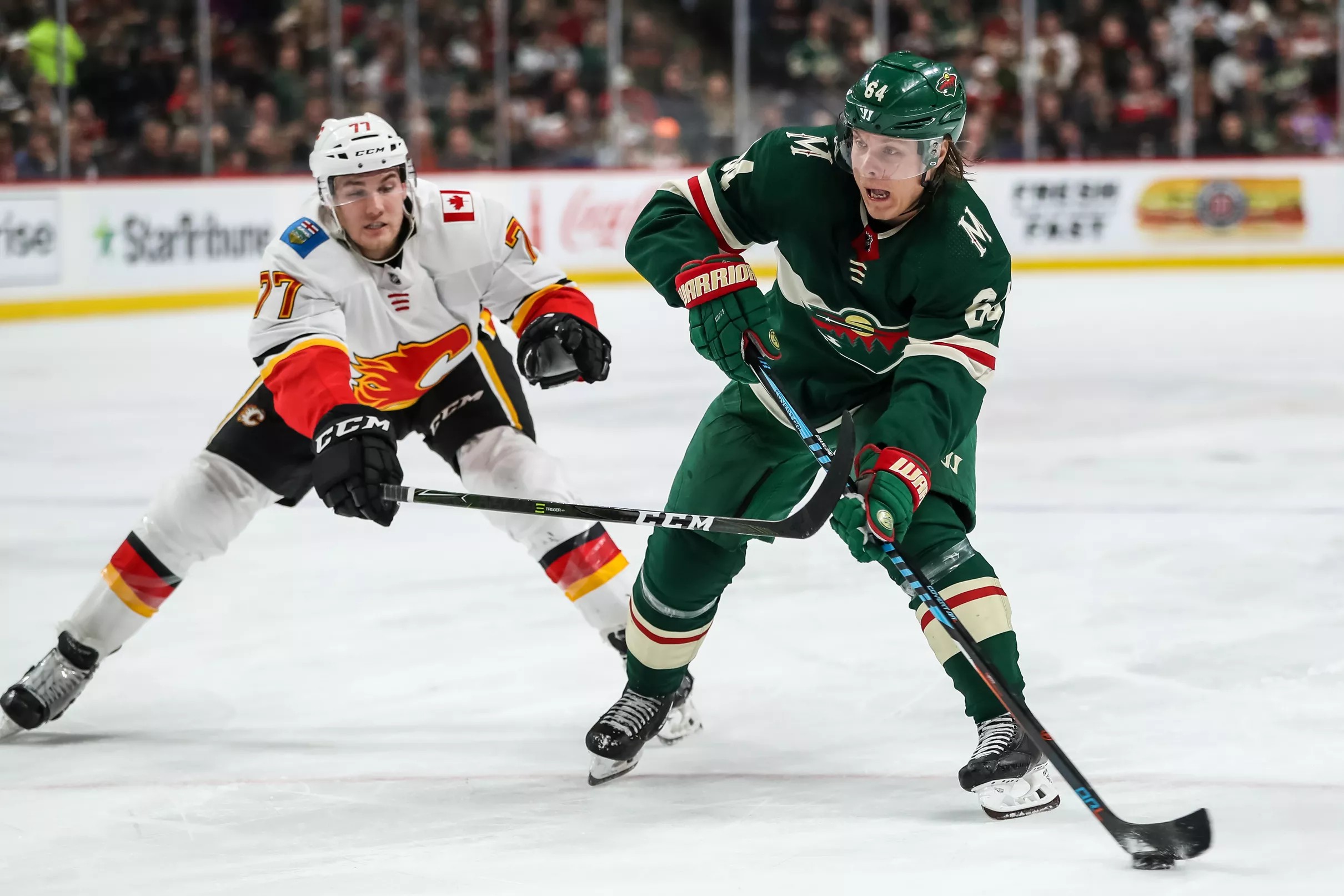 Wild begin back-to-back, first against Calgary