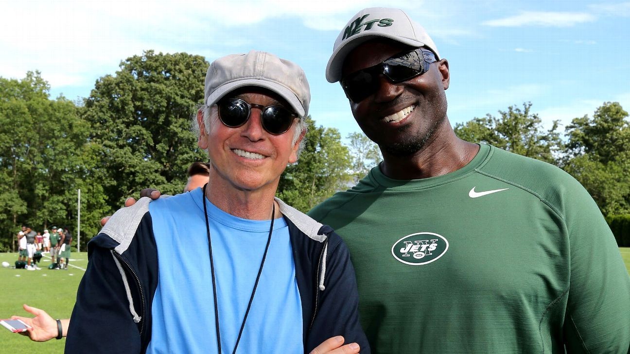 Jets fan Larry David not happy with team's winning streak