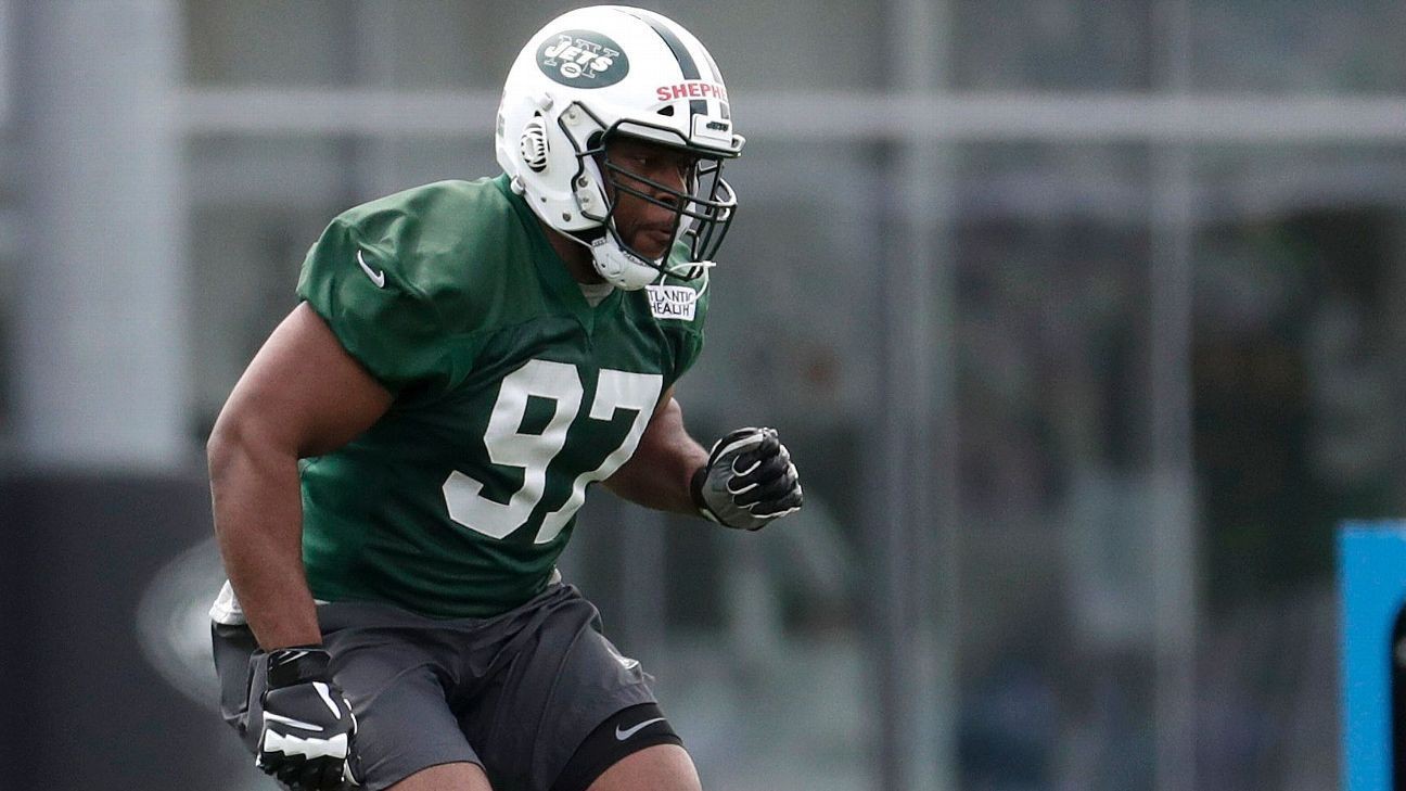 NFL dream drives Nathan Shepherd from factory job to Jets