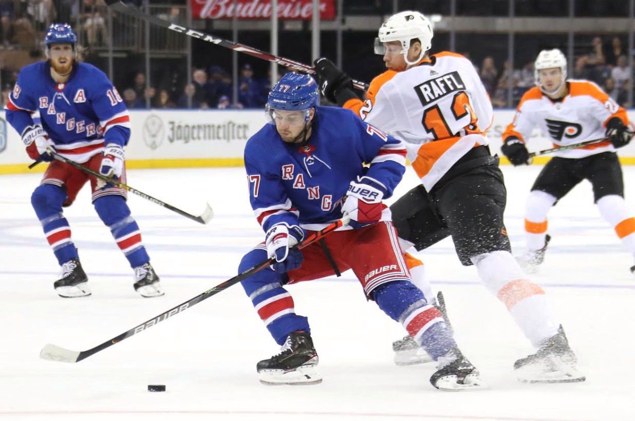 Tony DeAngelo impresses in debut following Rangers holdout