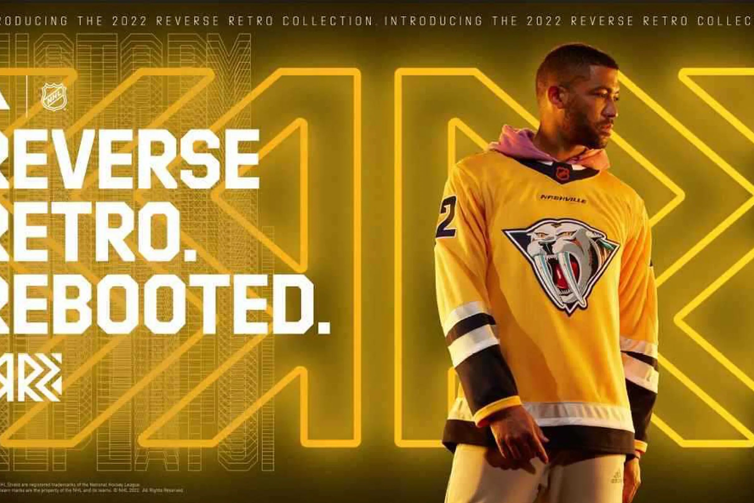 NHL officially releases Predators Reverse Retro jersey for 2022-23